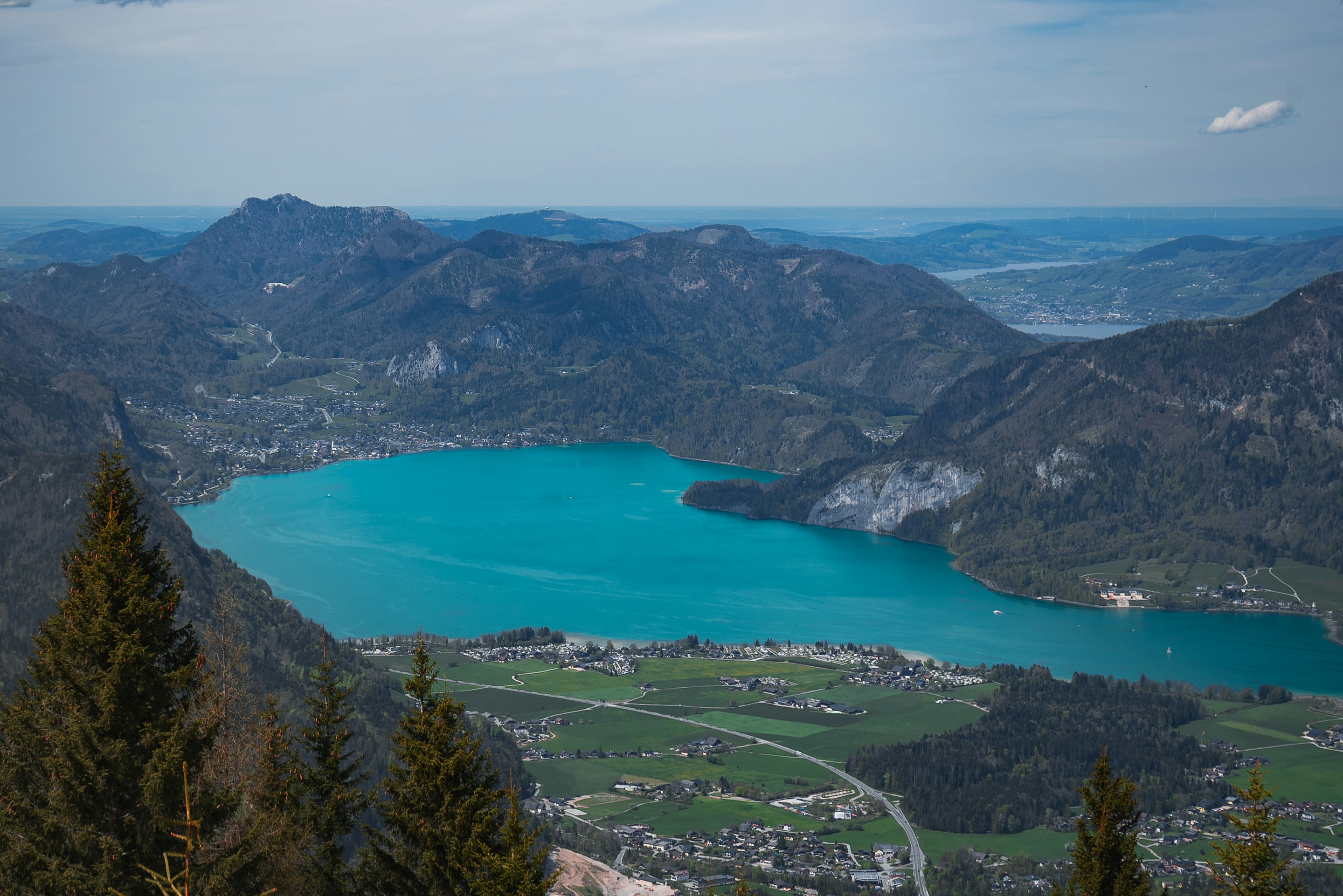 Turquoise Lake Embraced by Alpine Peaks