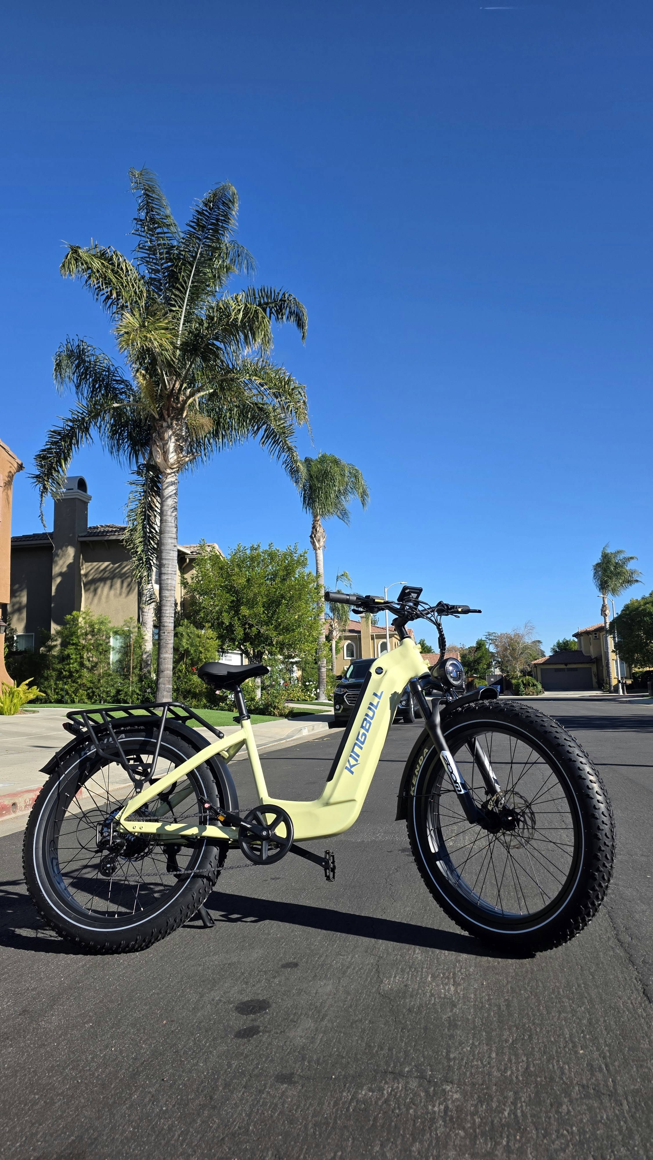 Electric Green Ride: A City Street Standout