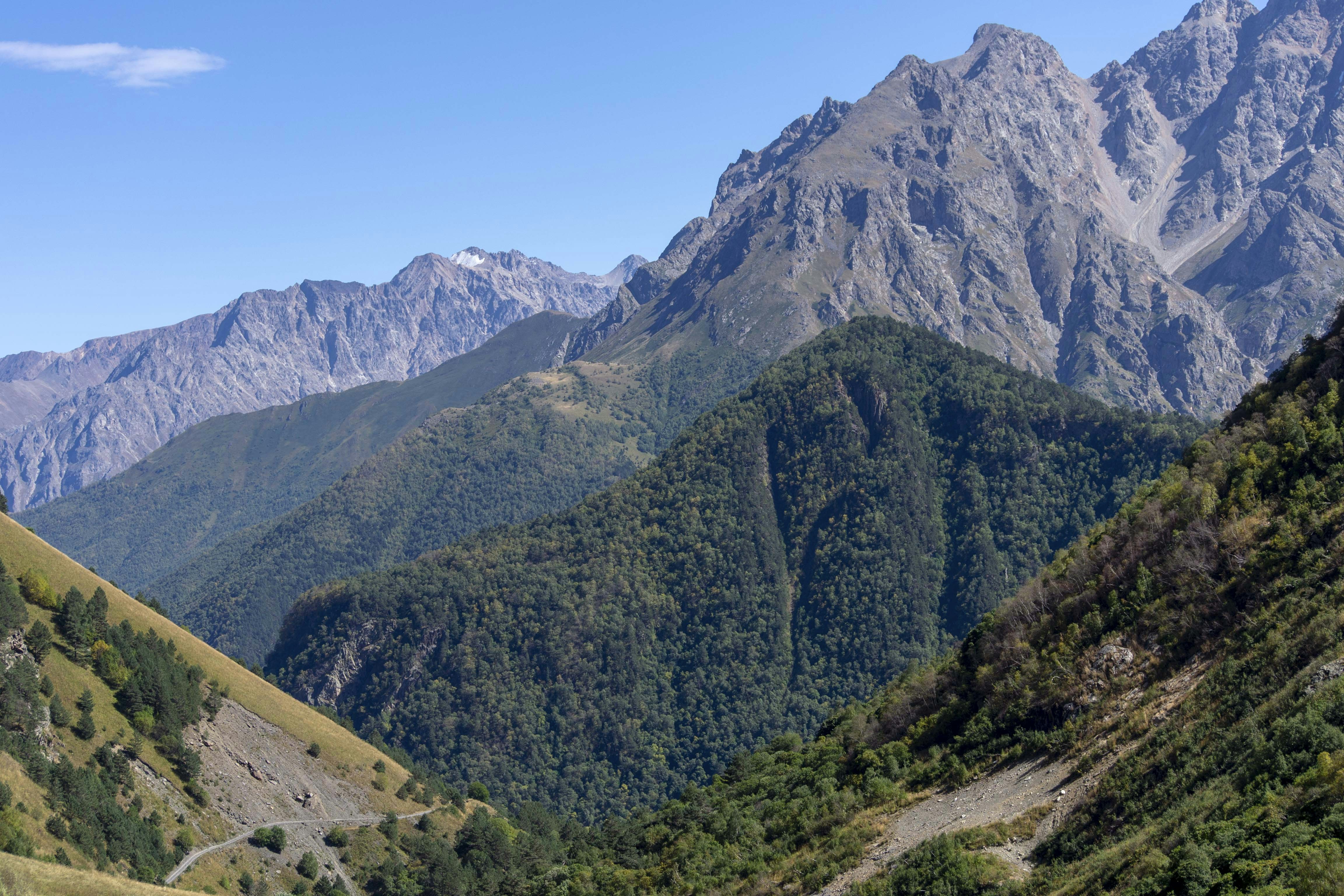 Ridge and Ascent: A Solar-Faced Range