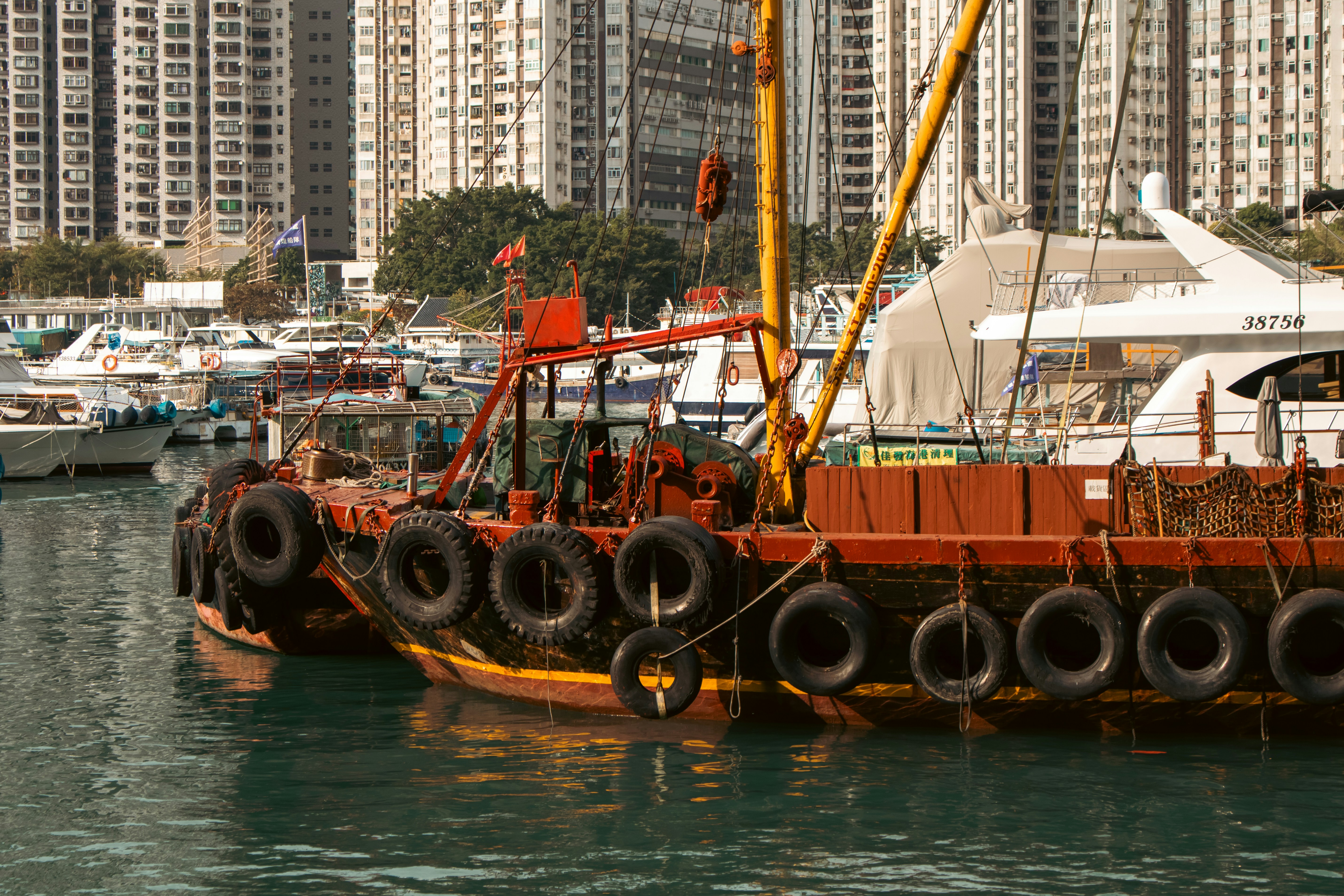 Rust and Ropes at the Marina