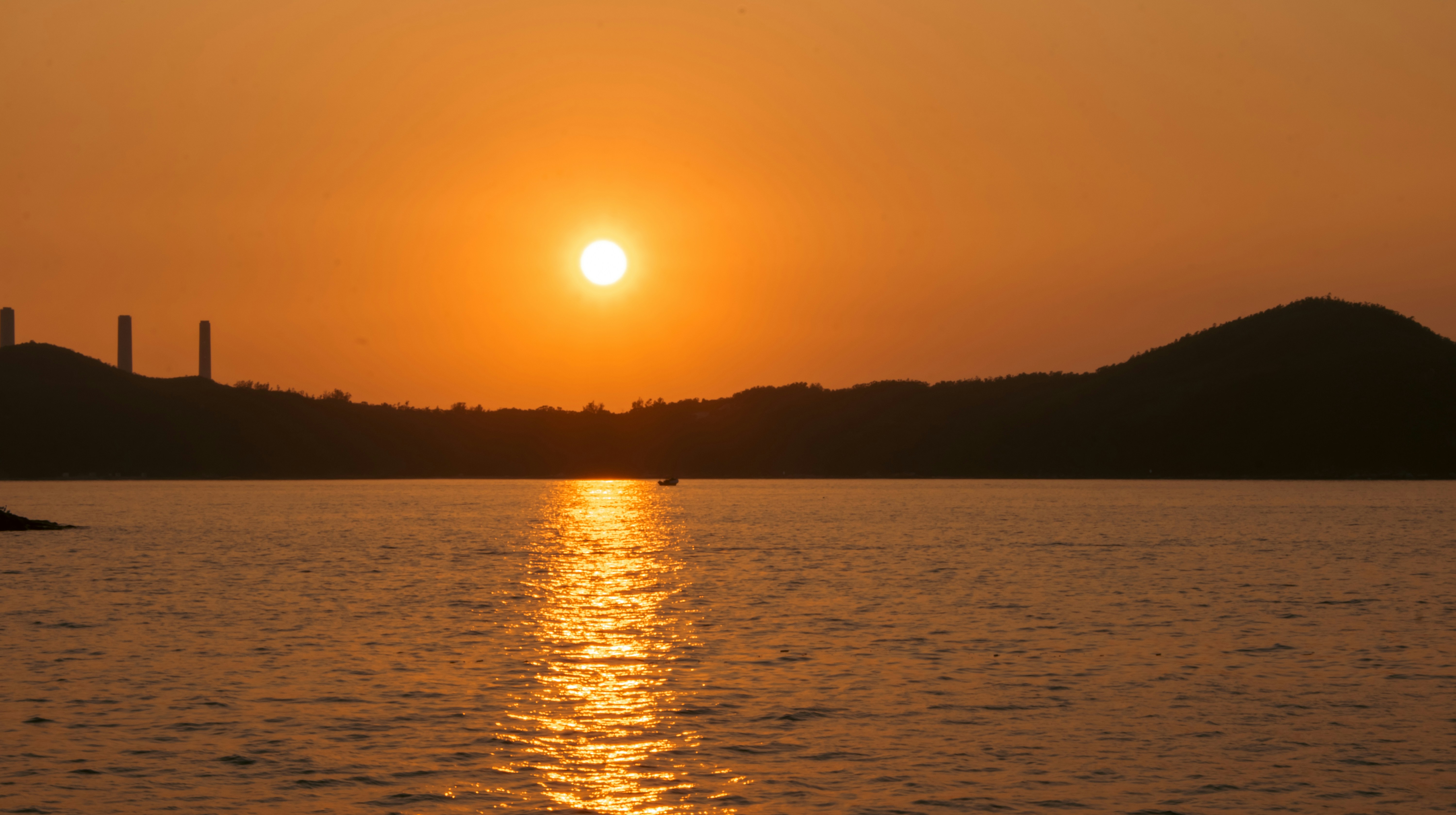 Golden Circle: The Sunset Over Quiet Water