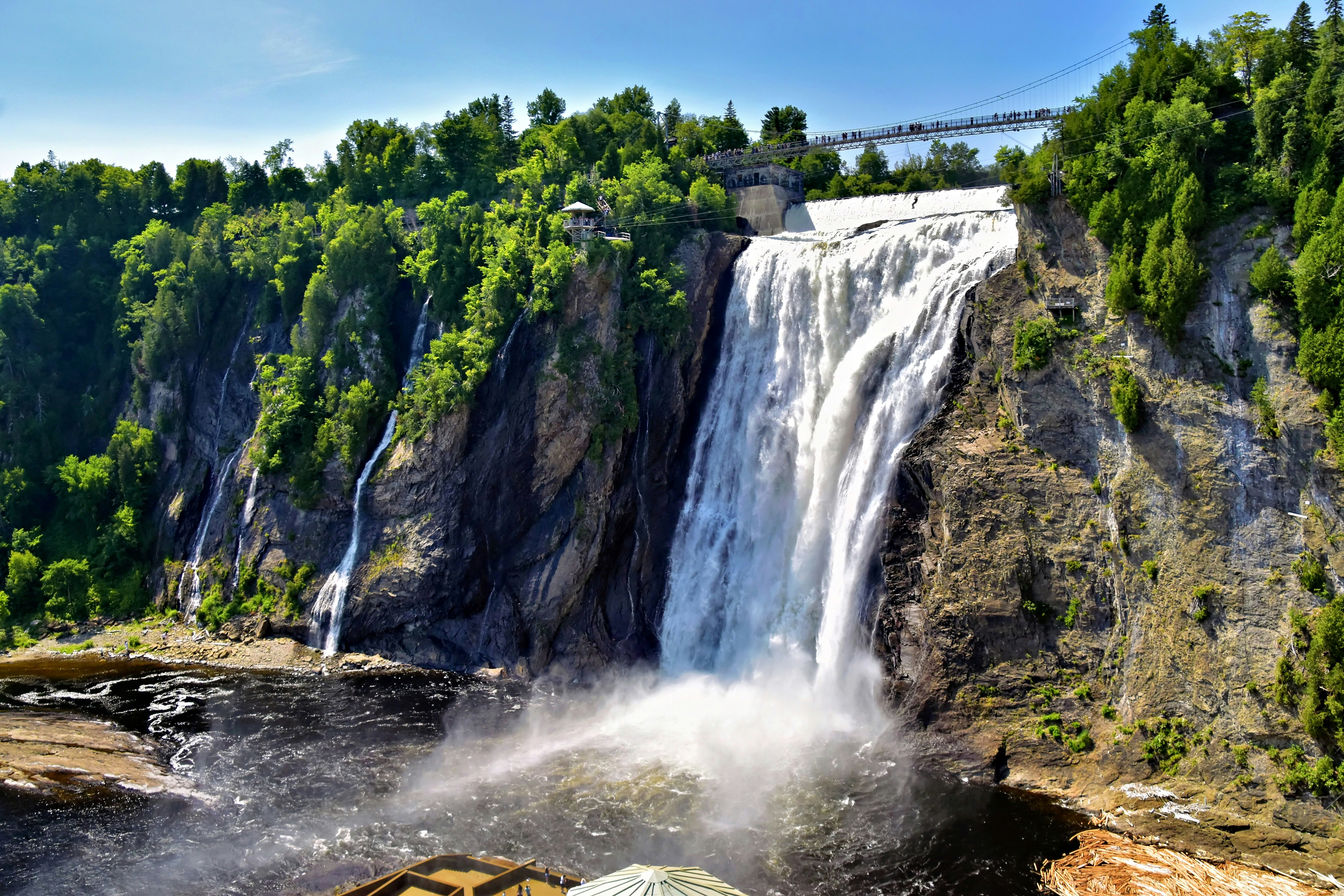 Cascade Crown: A Wider View of the Thunderous Niagara-like Fall