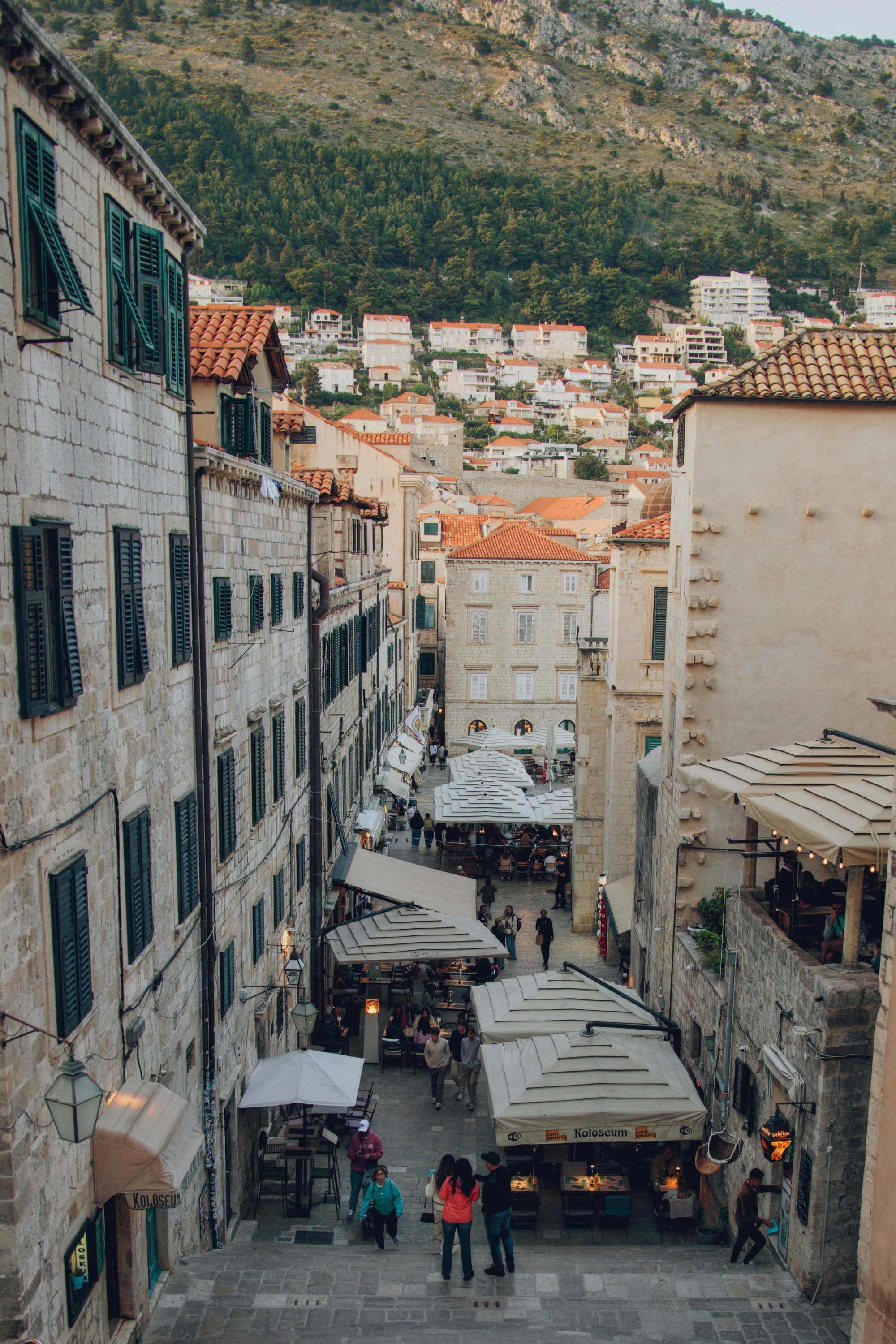 Cobbled Ladder: A Tucked-Away Old Town Market Descends Toward the Sea