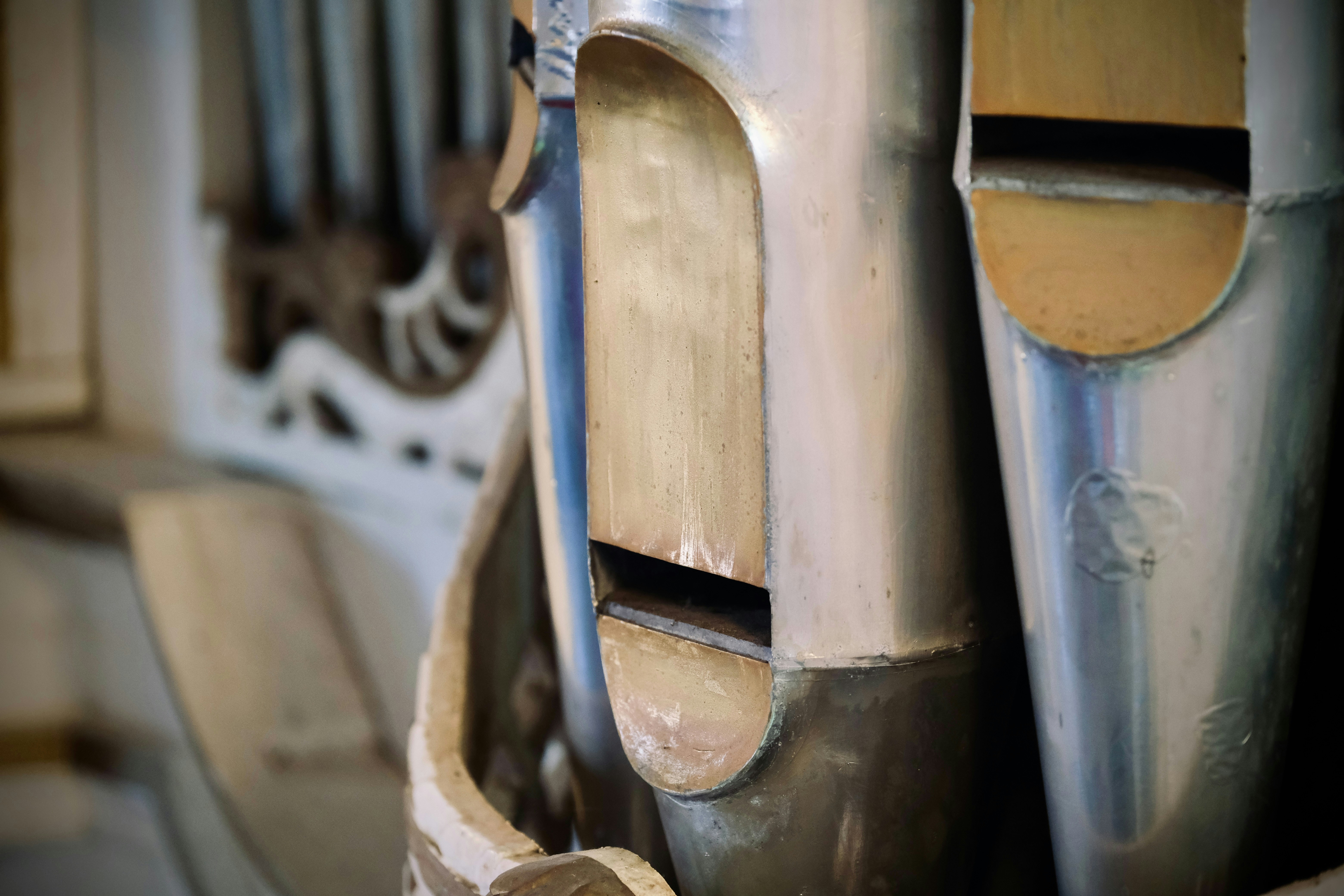 Irony in Iron: A Close-Up on Weathered Gatework