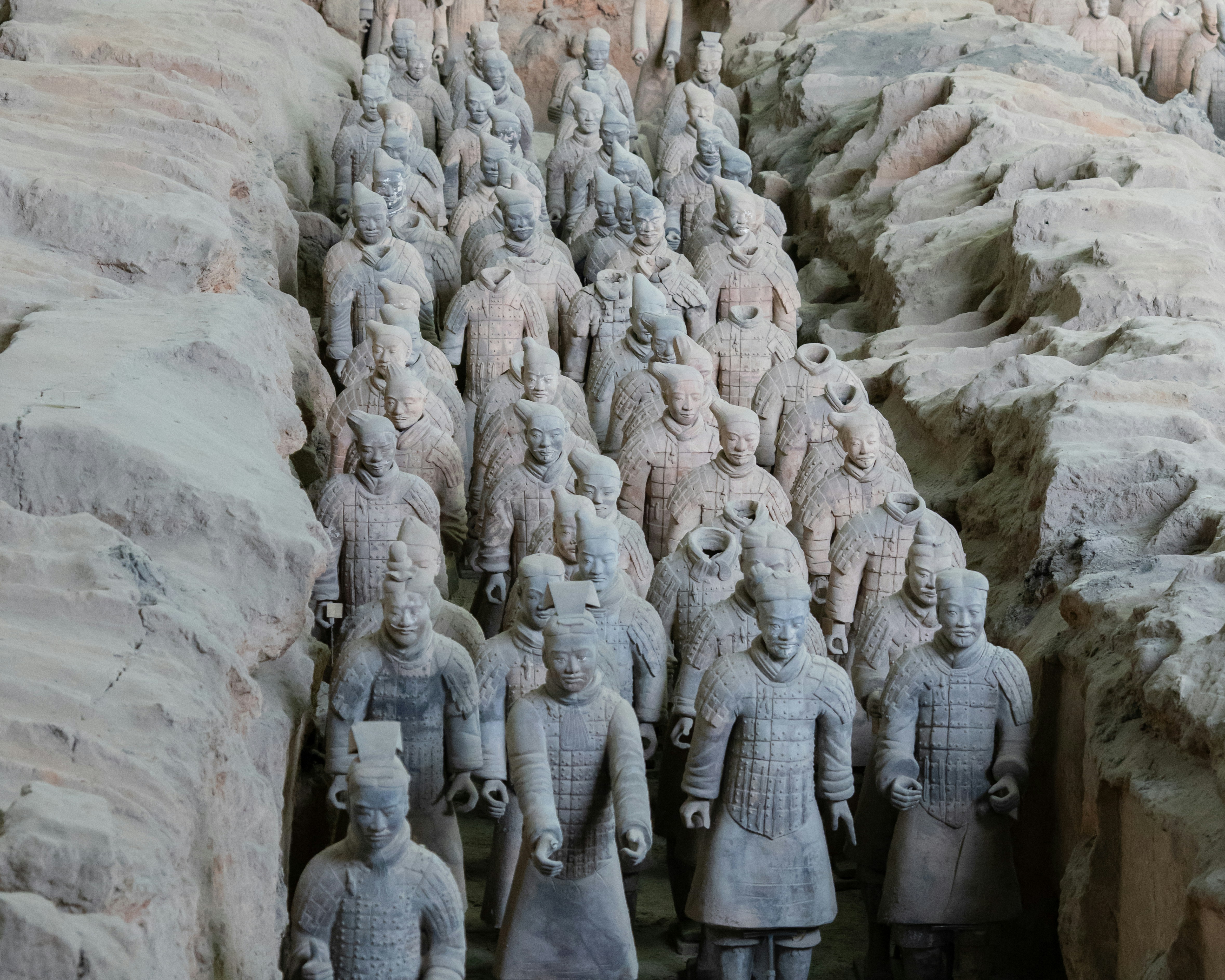 Row Upon Row: The Silent Army of Terracotta Sentinels