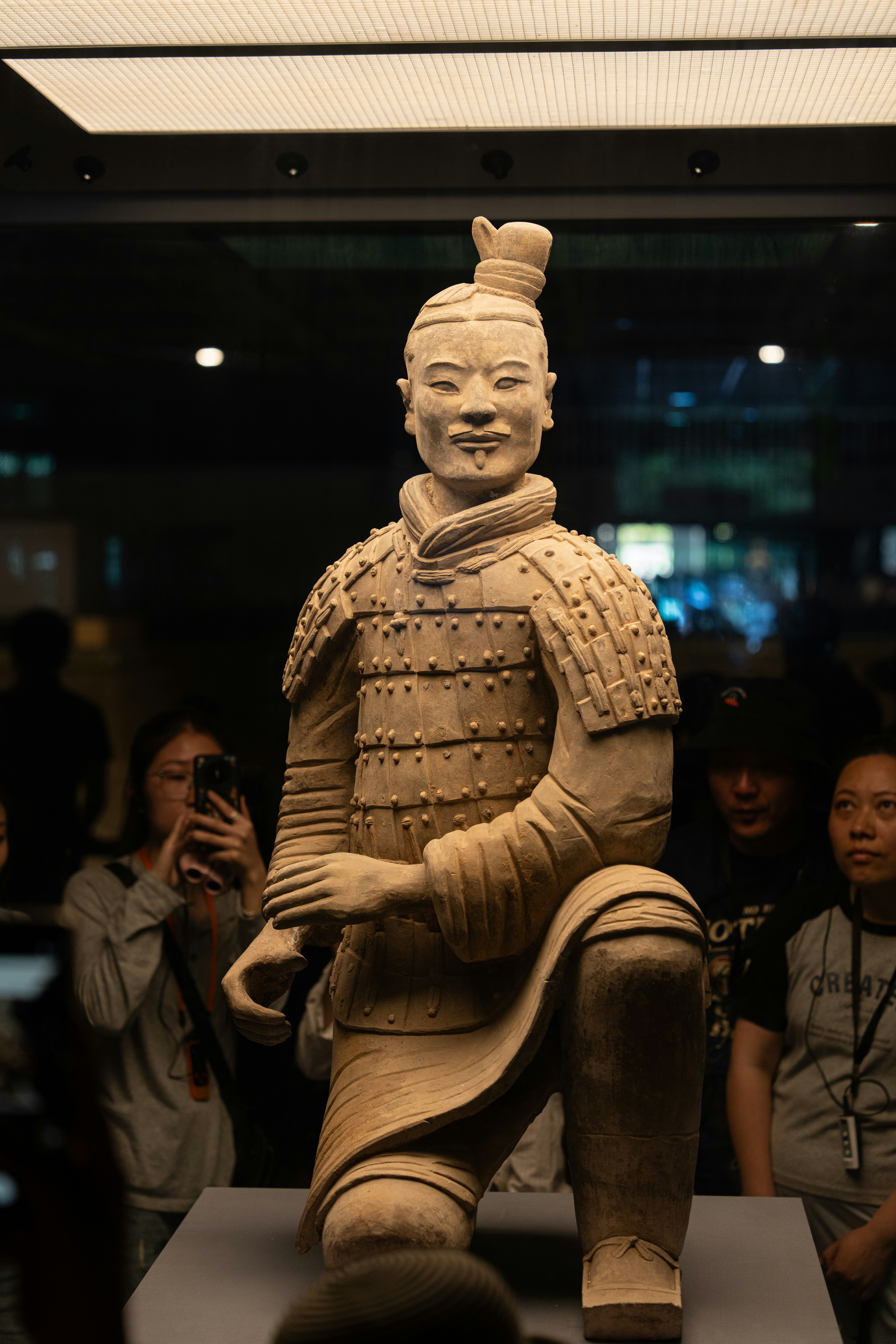 Guard of Clay: Terracotta Warrior Amidmuseum Glow