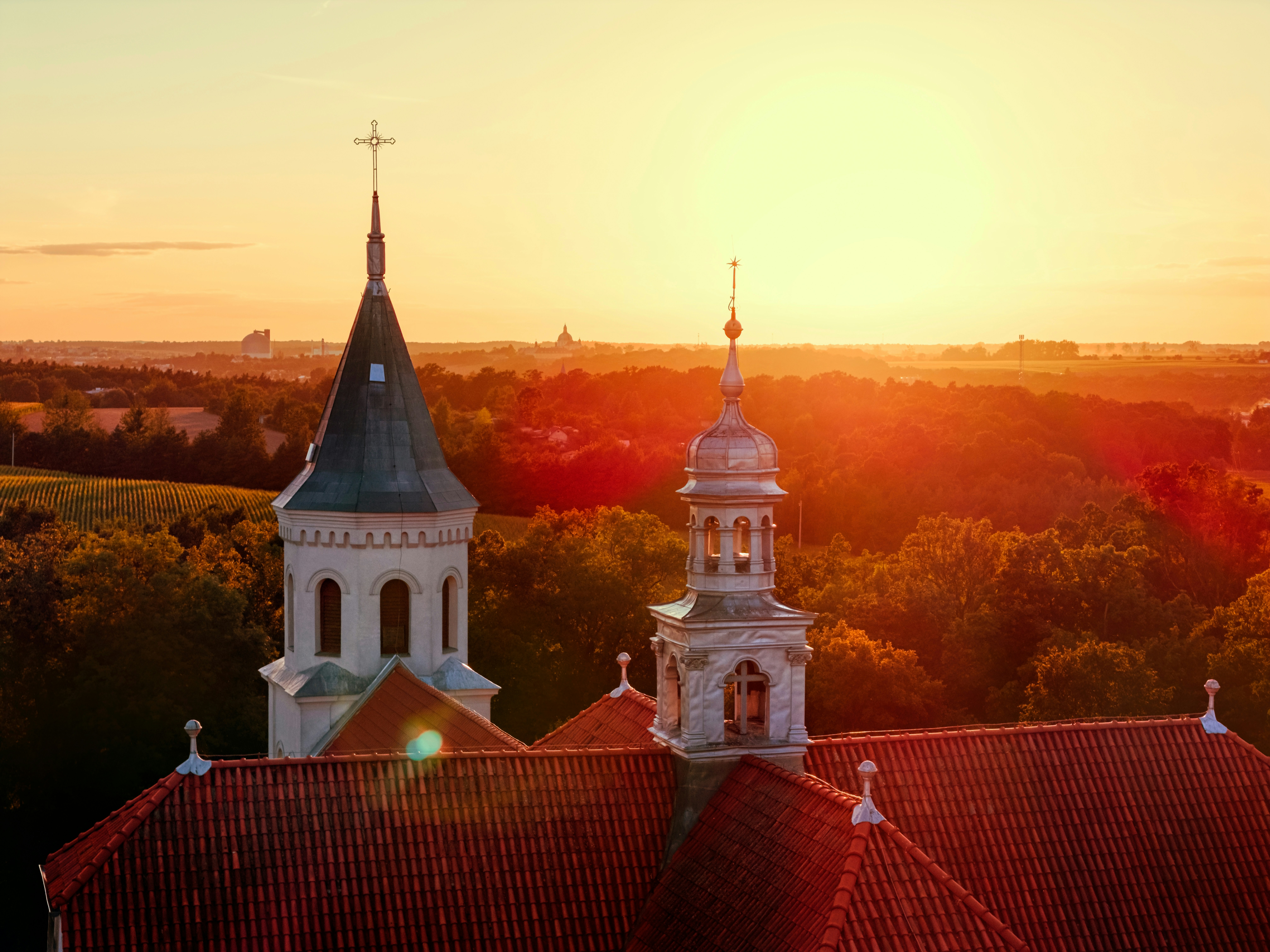 Dusk over the Rooftop Spires