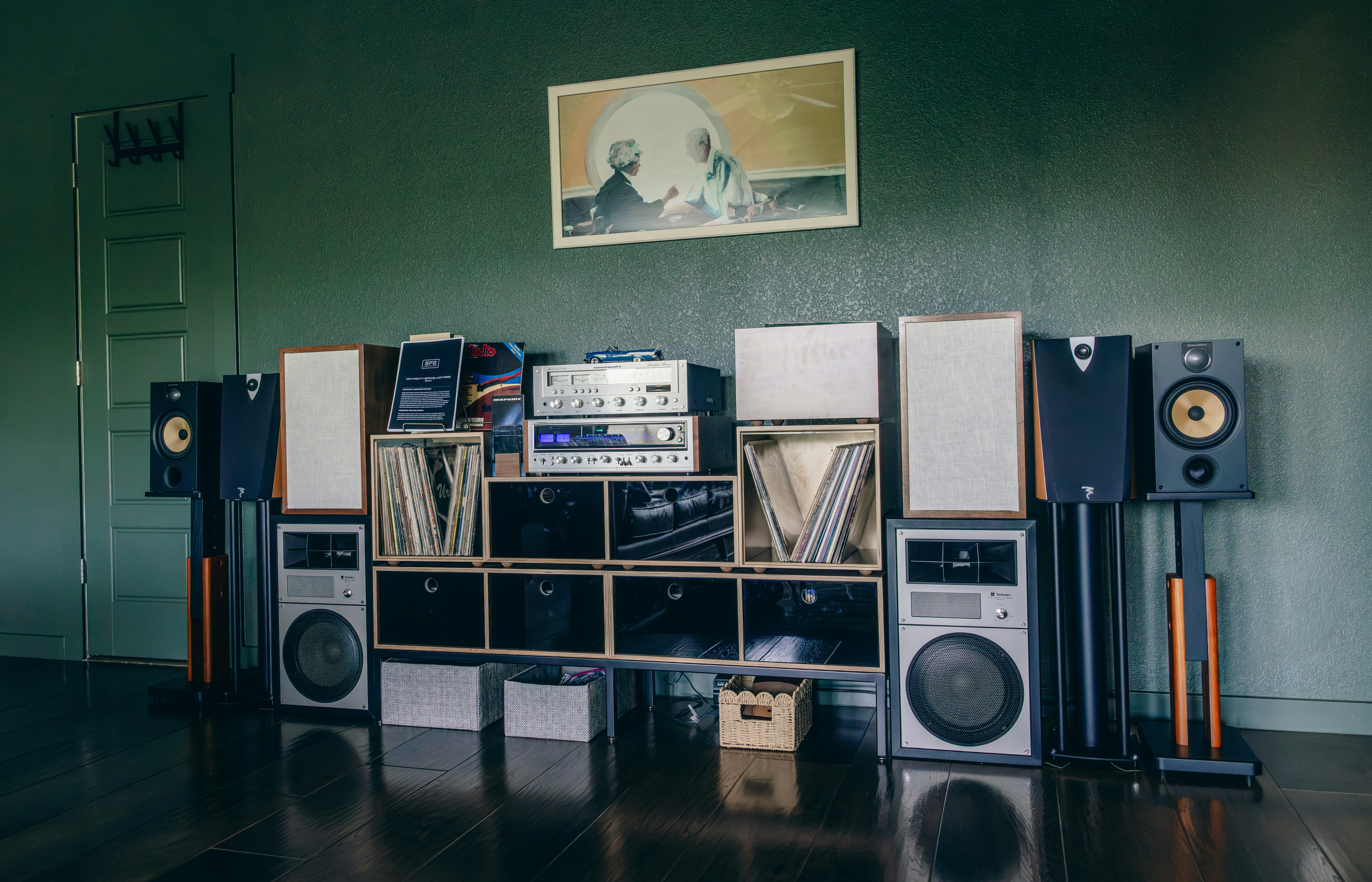 Vintage Audio Cathedral: A Wall of Sound by the Silence