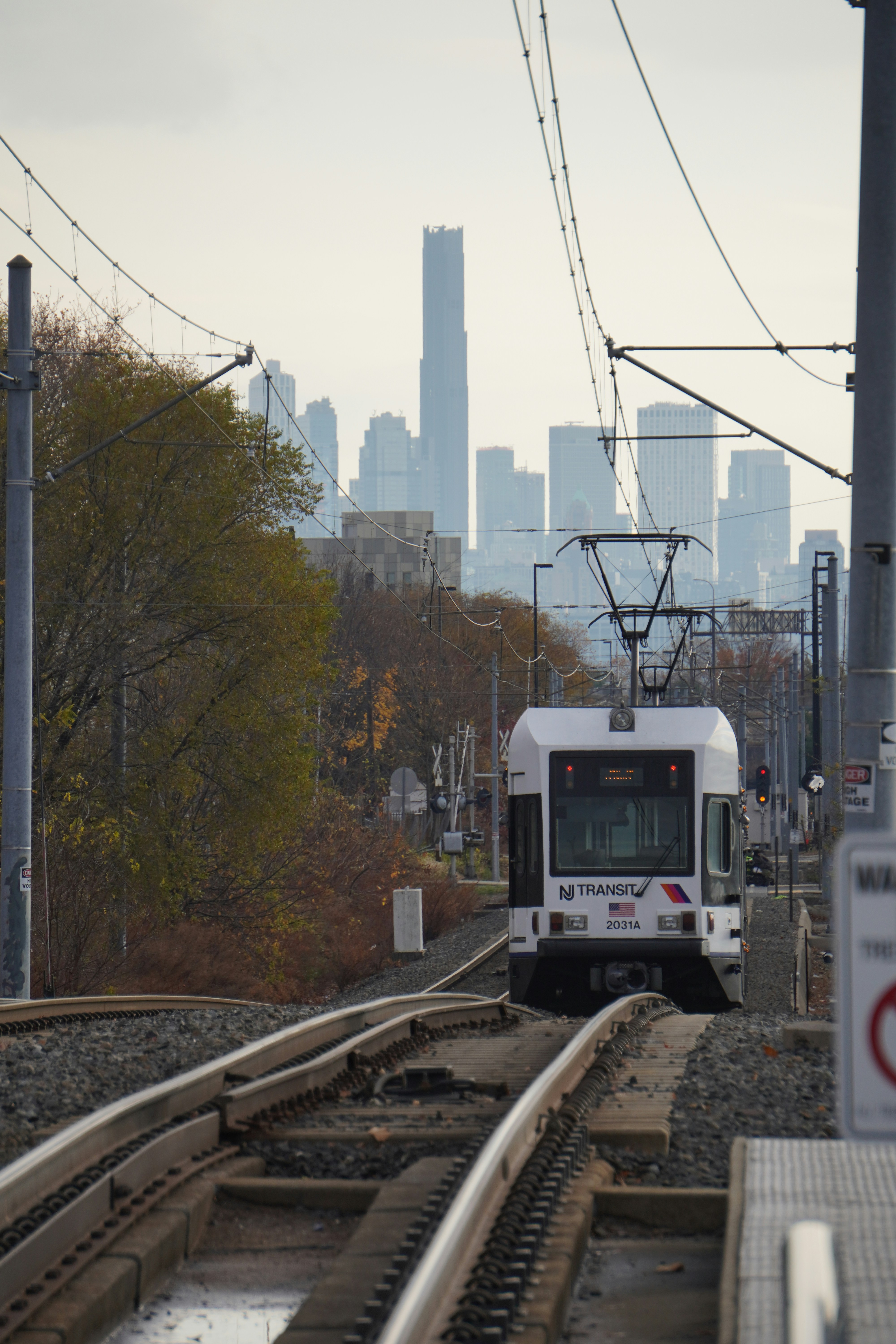 Steel Rails Toward the Skyline