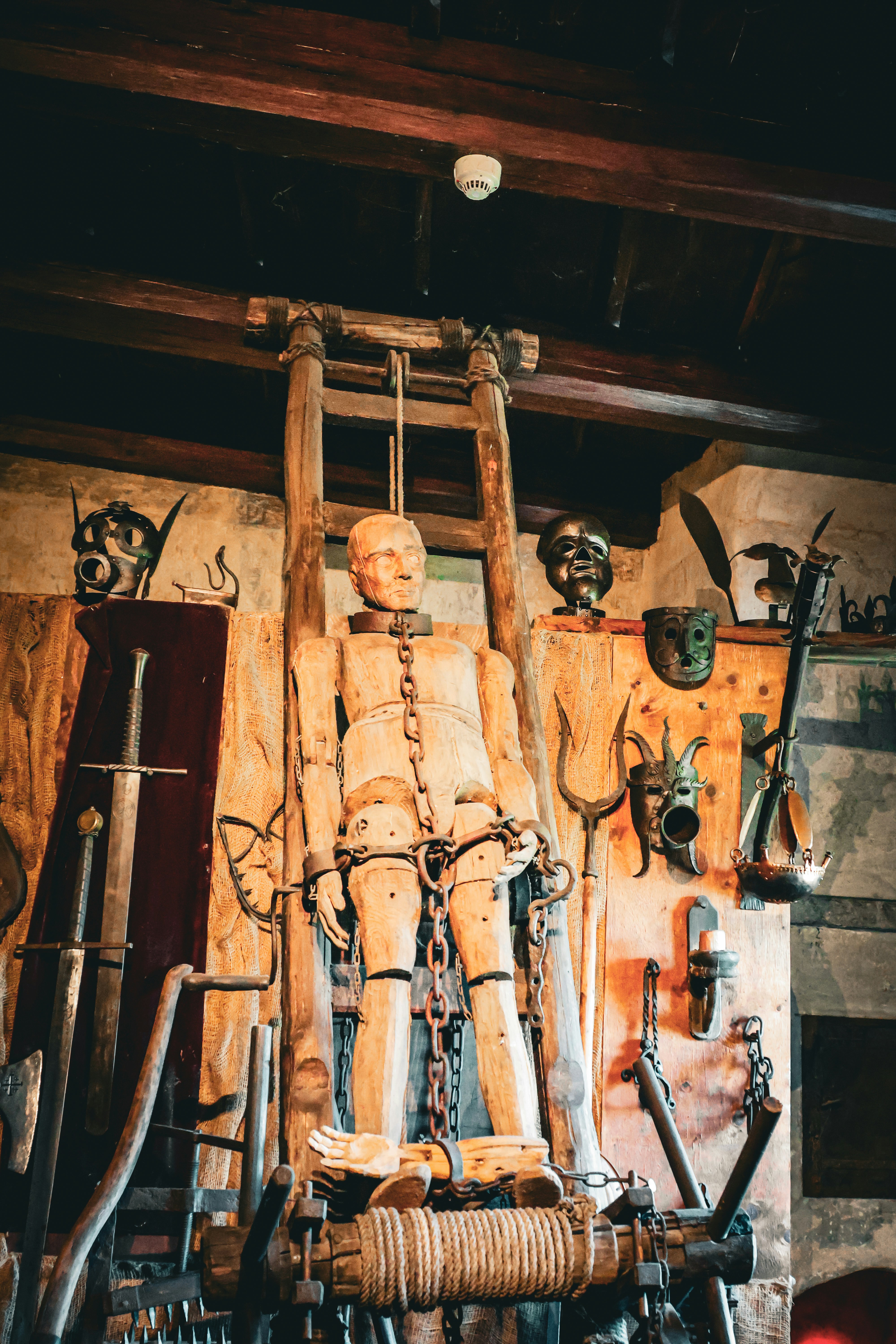 The Humble Marionette Wardrobe: Chains, Swords, and Silent Sentinels