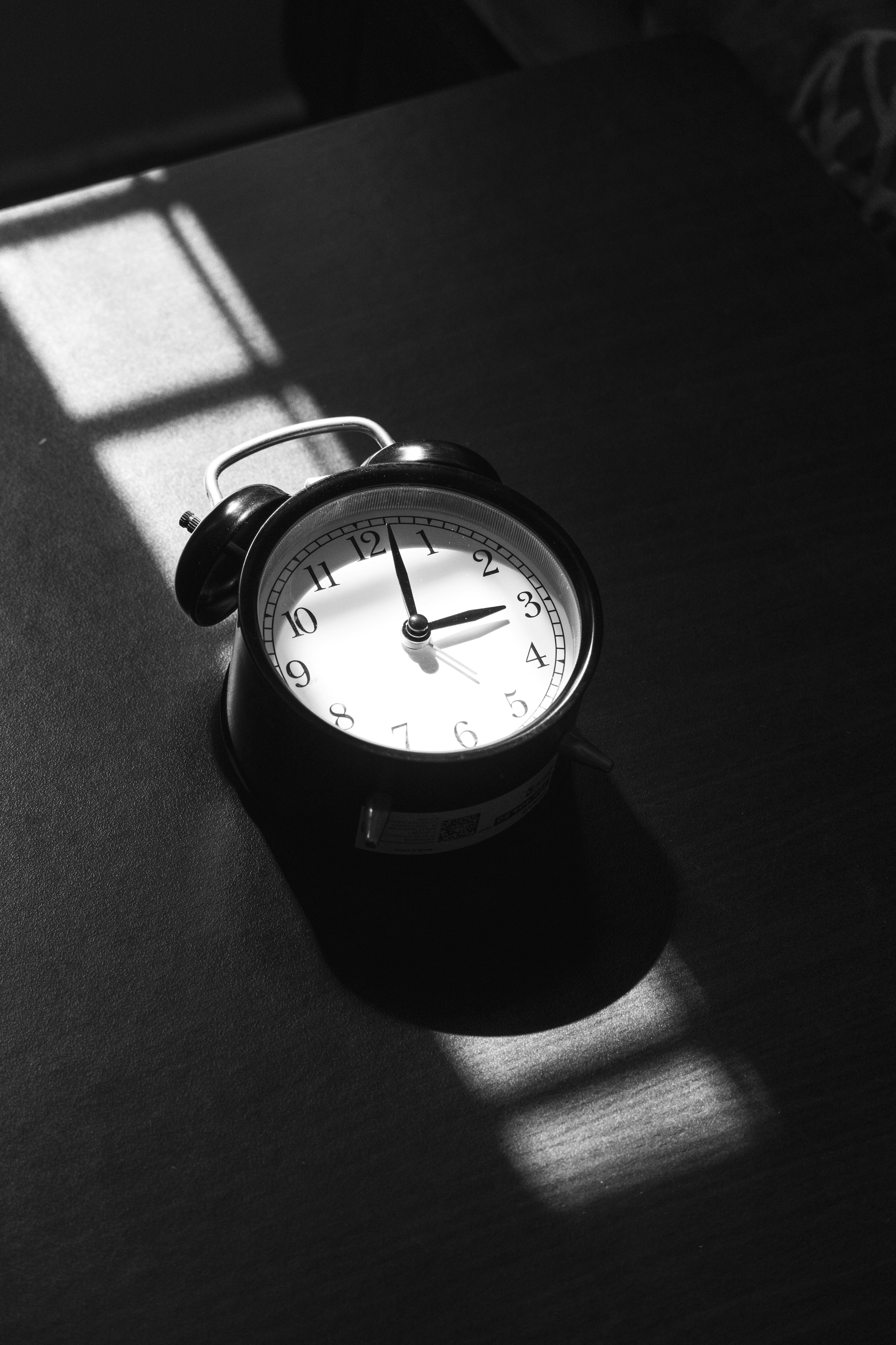 Nocturnal Wake-Up Call: The Clock under Sunlit Slats