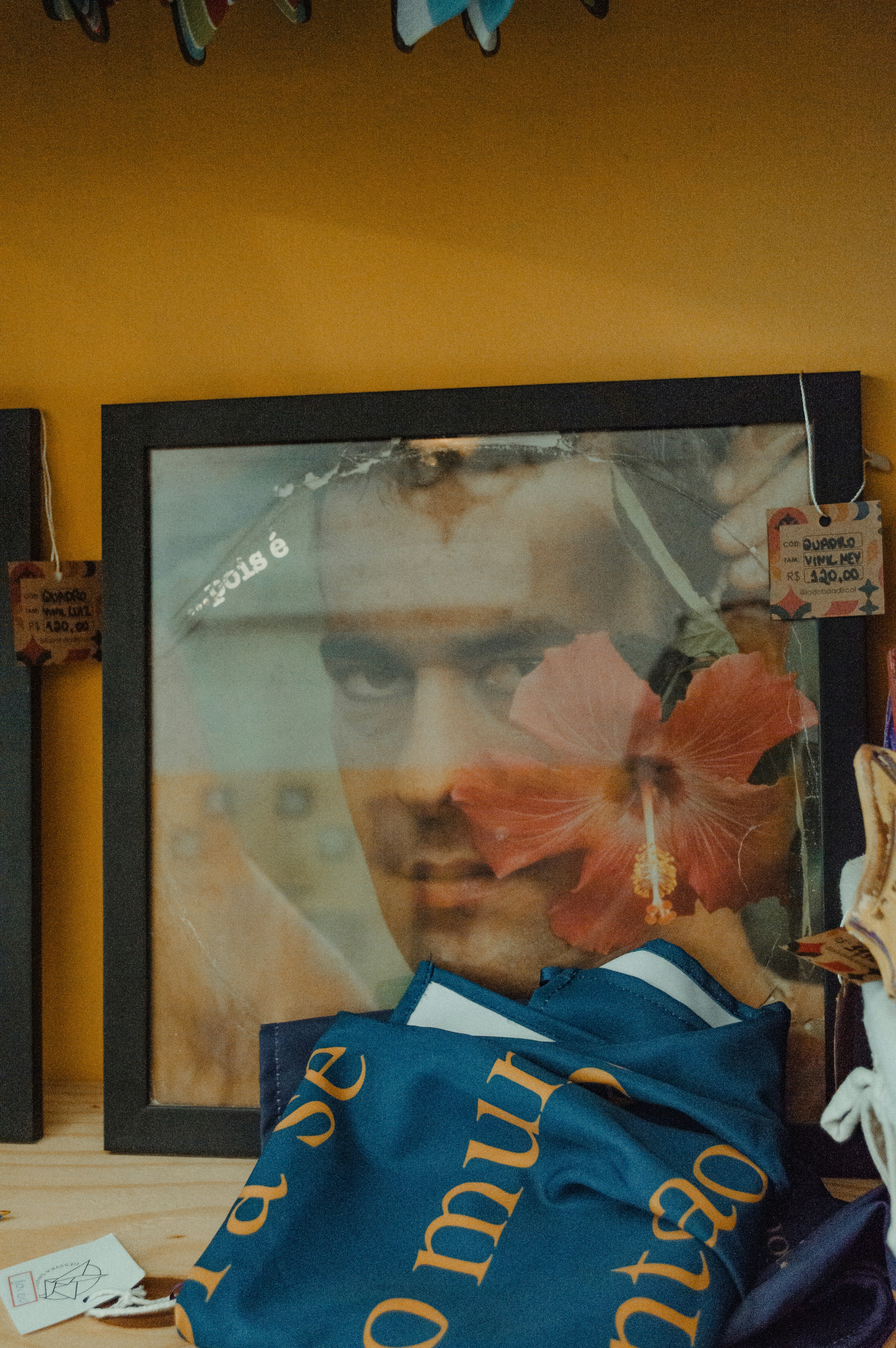 Hushed Portrait in a Market Shelf