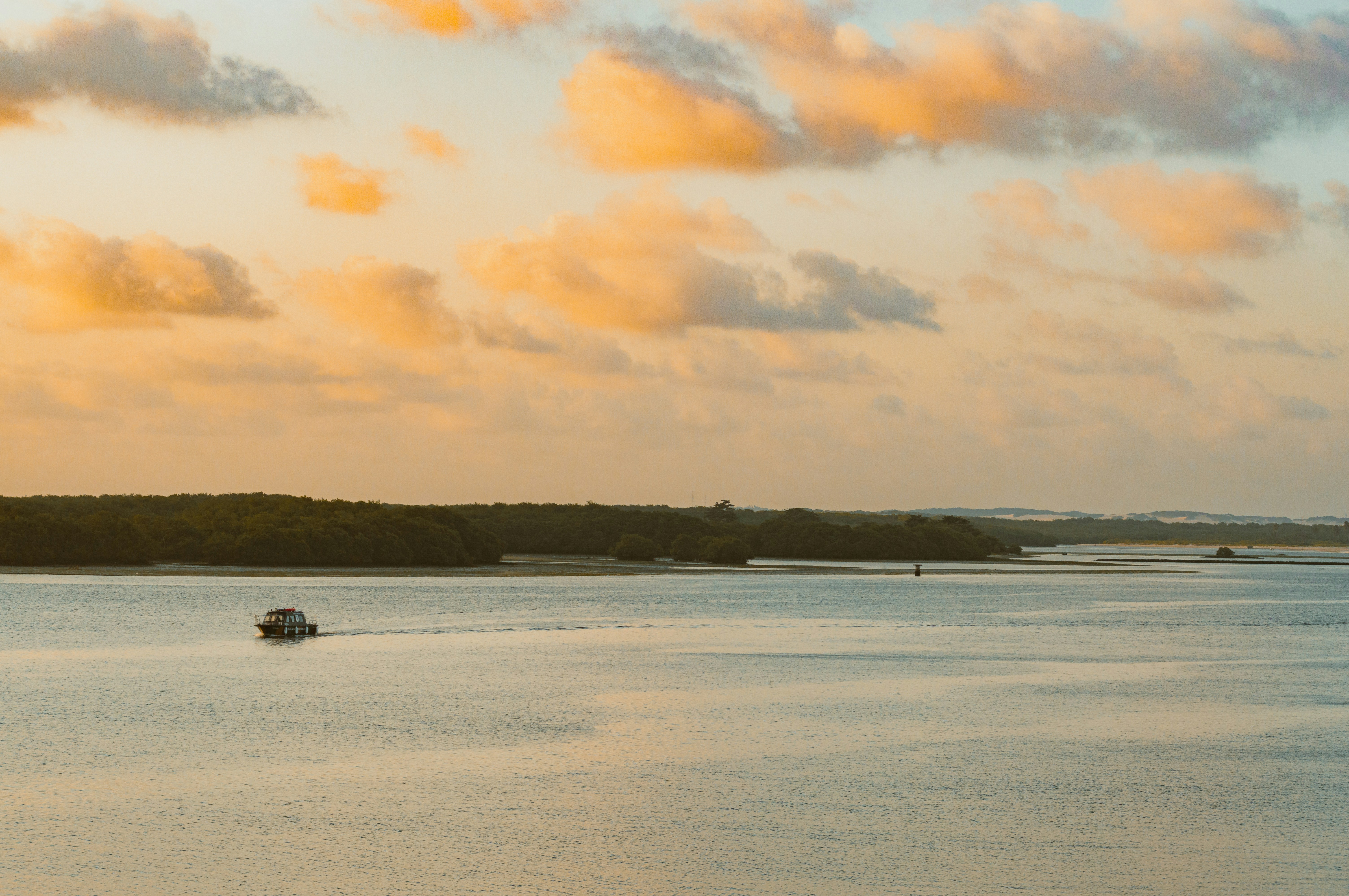 Dusk over the Quiet Estuary