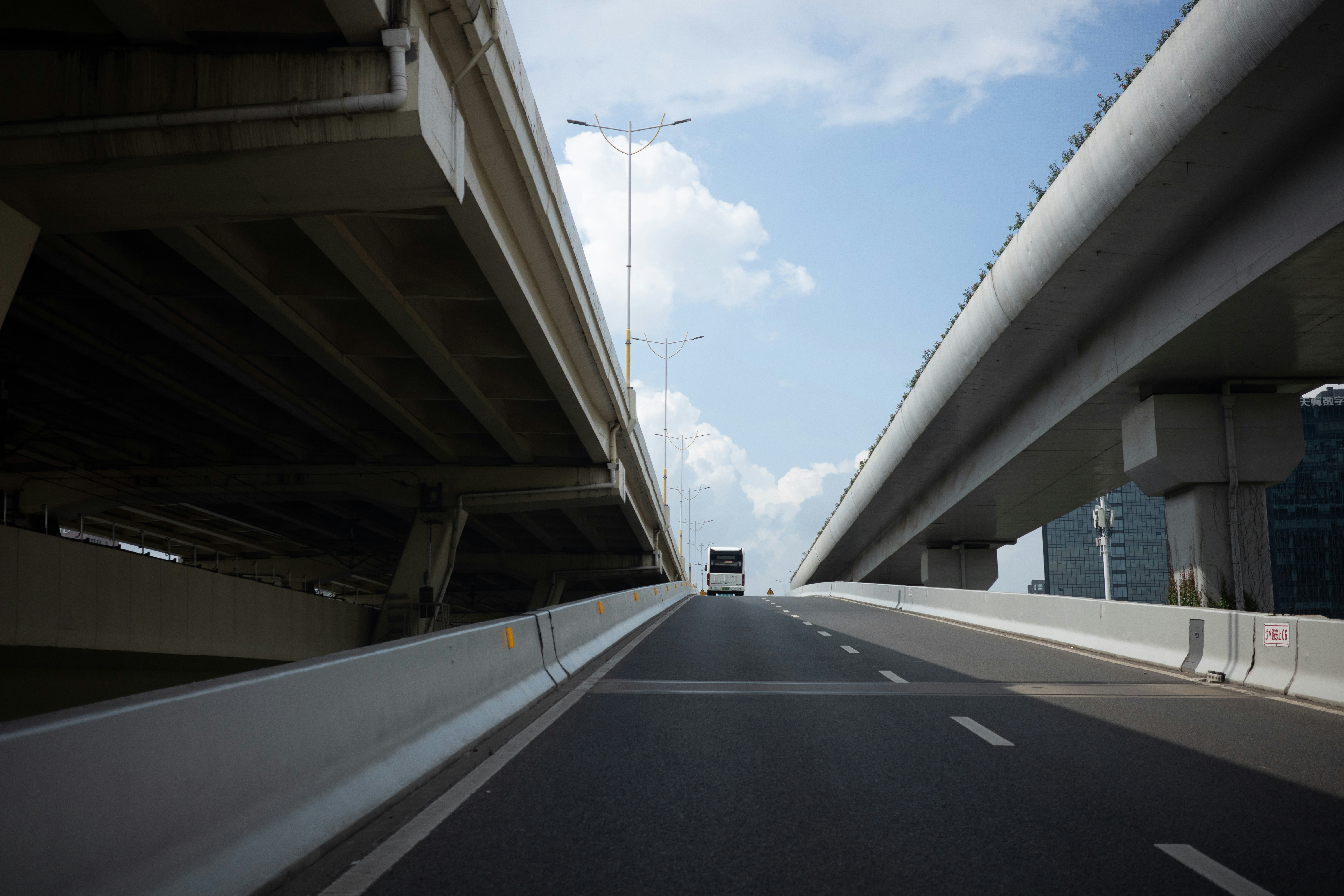 Midway Between Elevations: A Quiet Highway Canyon