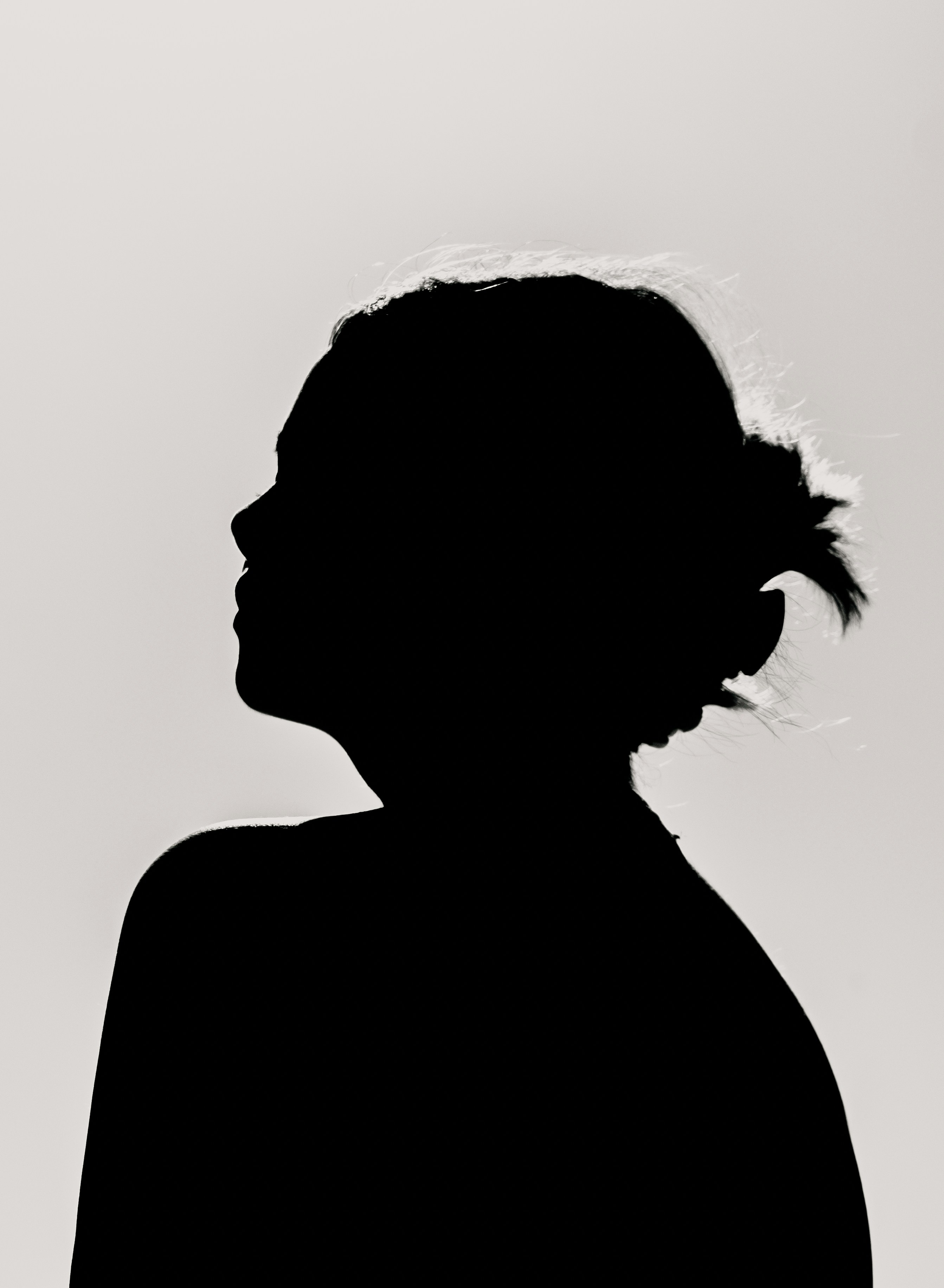Silhouette at Dusk: Profile in Quiet Light