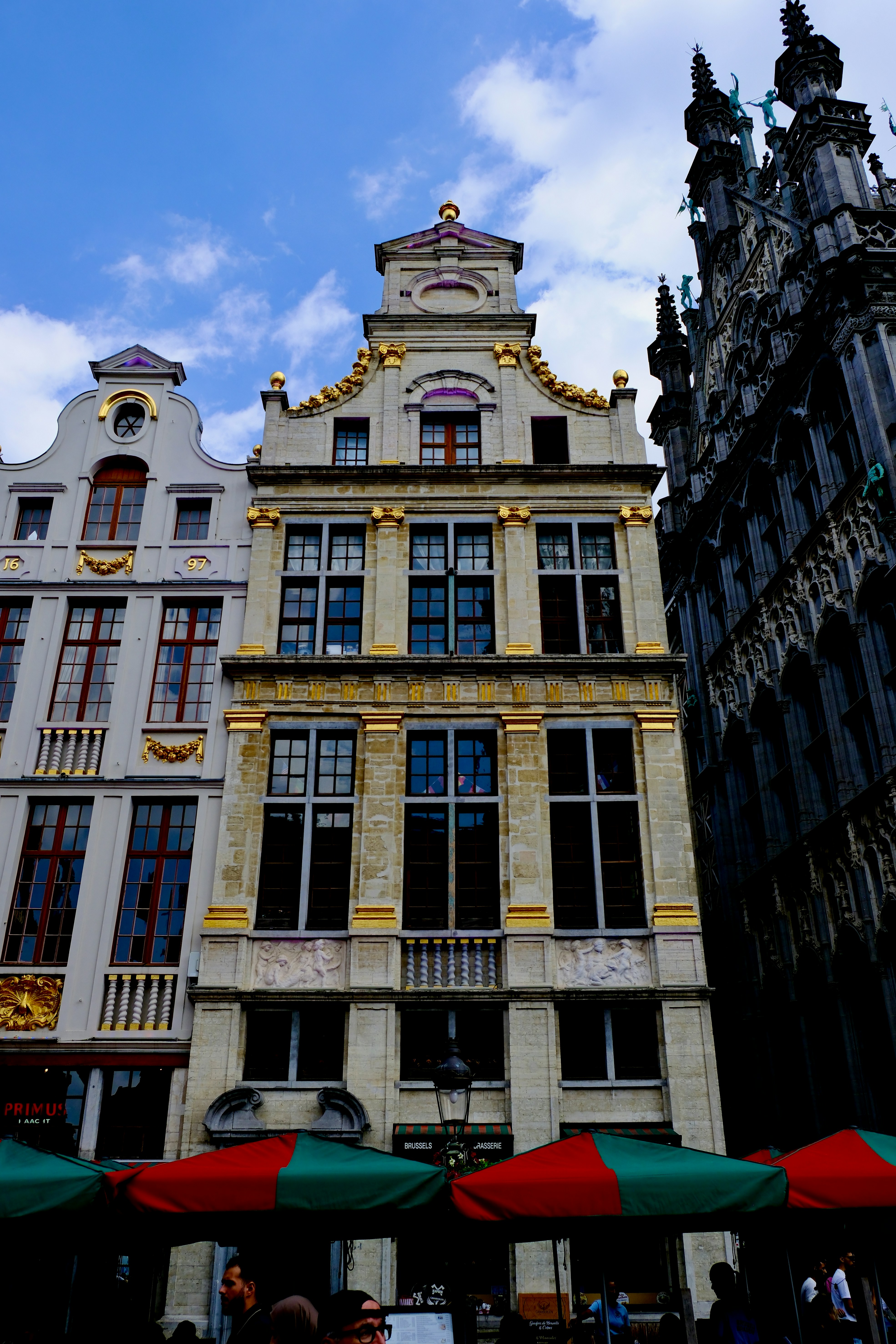 Gilded Facade Against a Velvet Sky