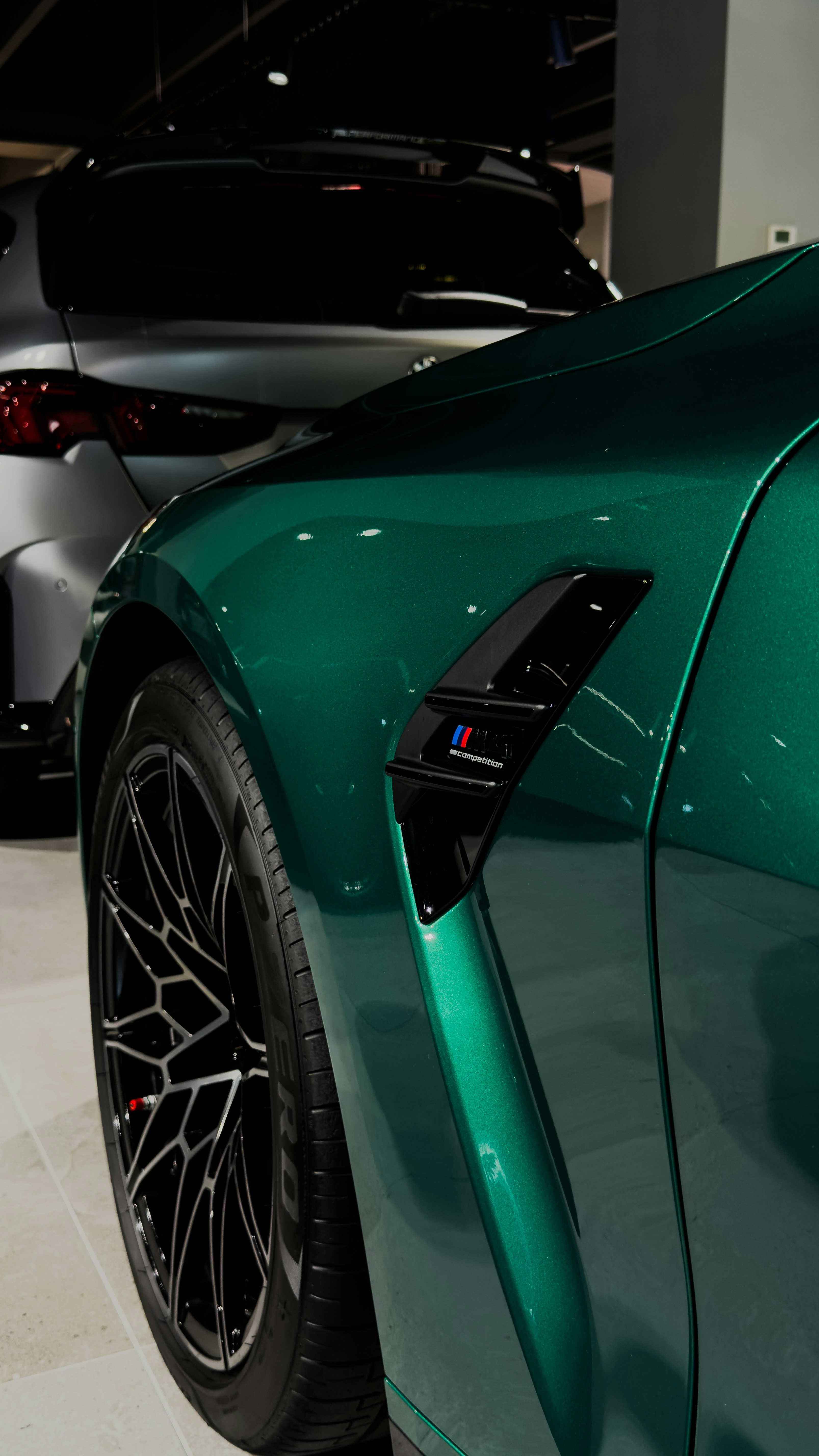 Emerald Power: The Side Profile of a Green Grand Tourer