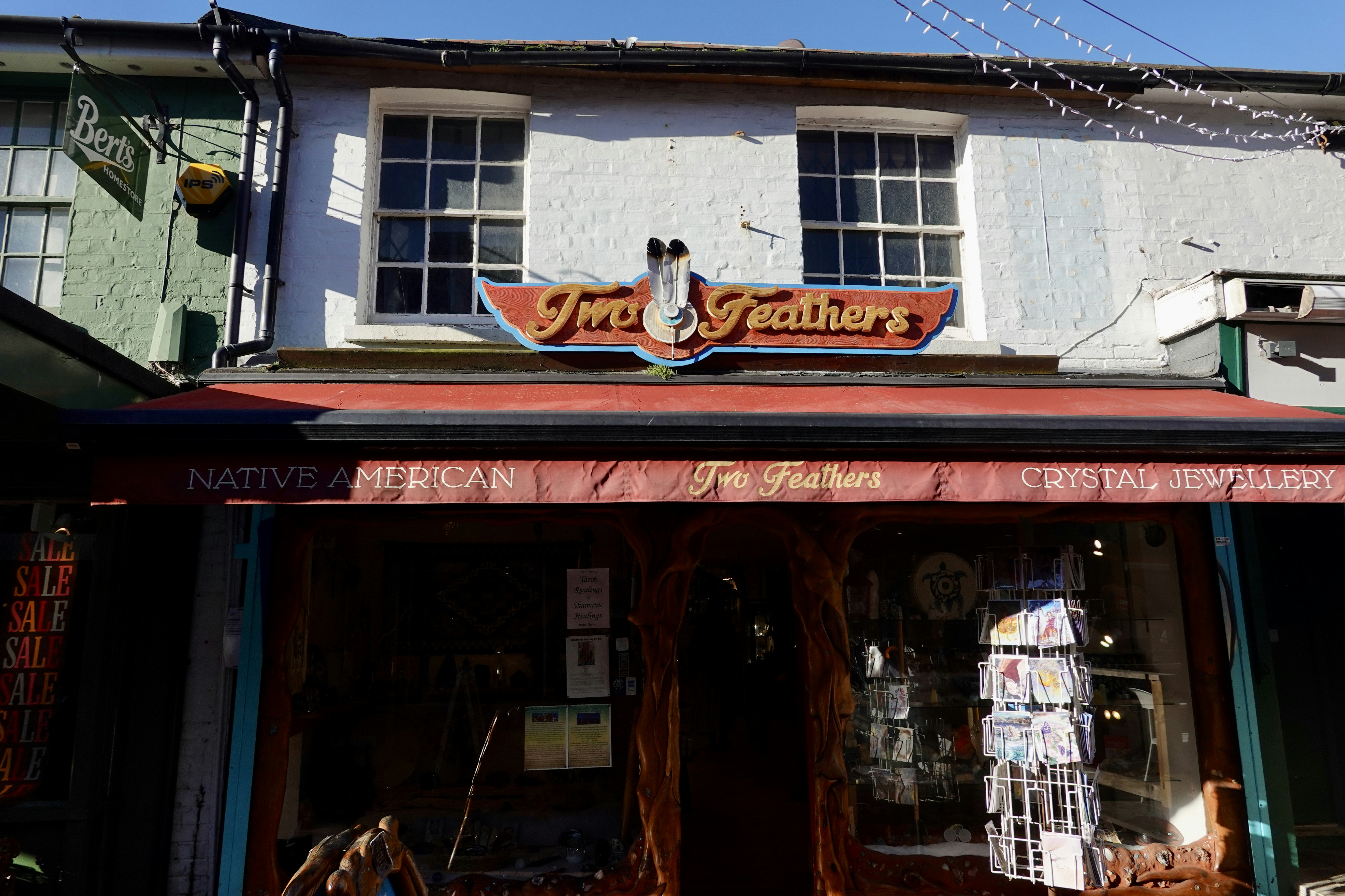Treasure in the Window: Native American Jewelry Shopfront