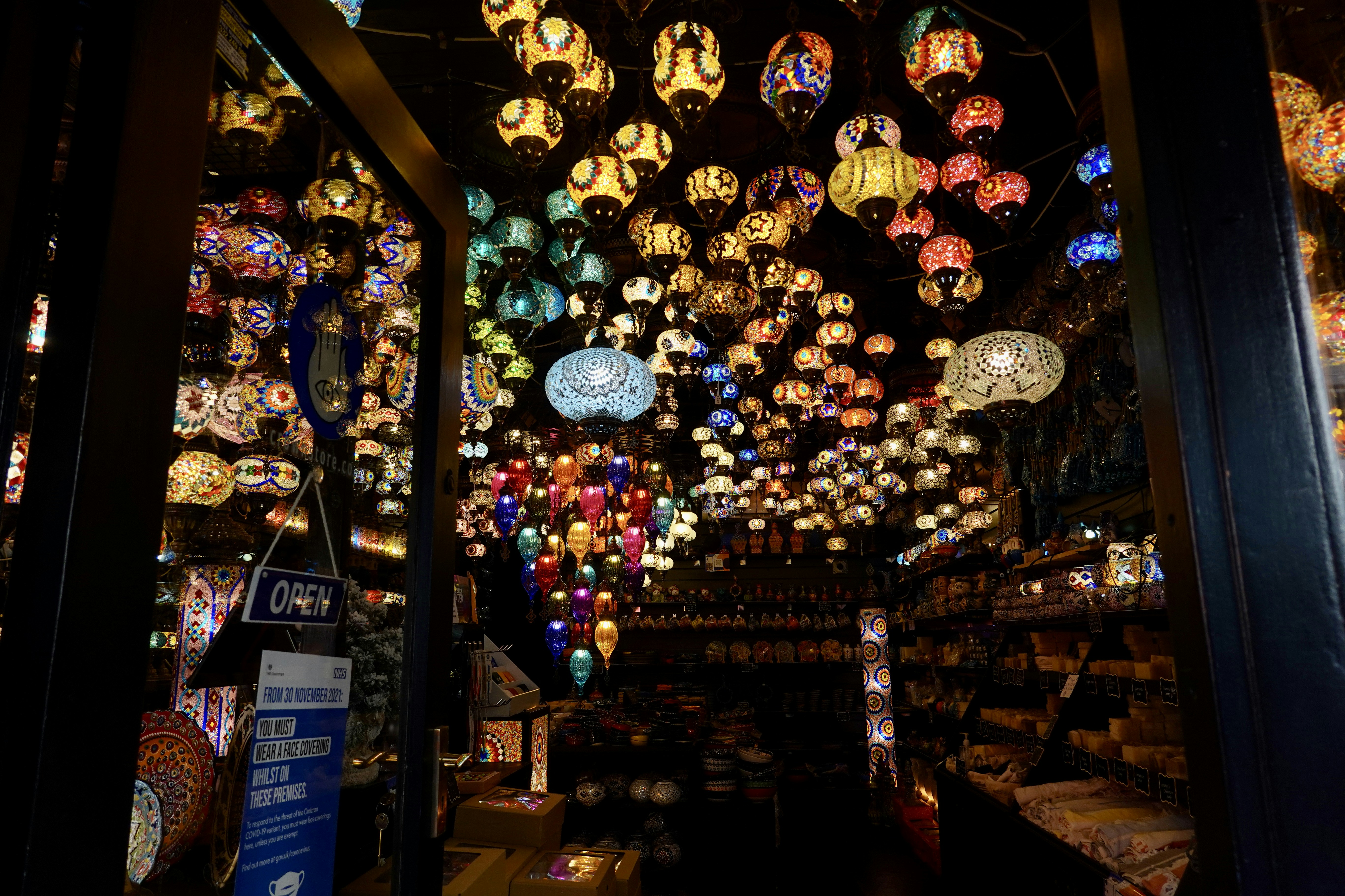 Lantern Ceiling Canopy: A Bazaar of Floating Light