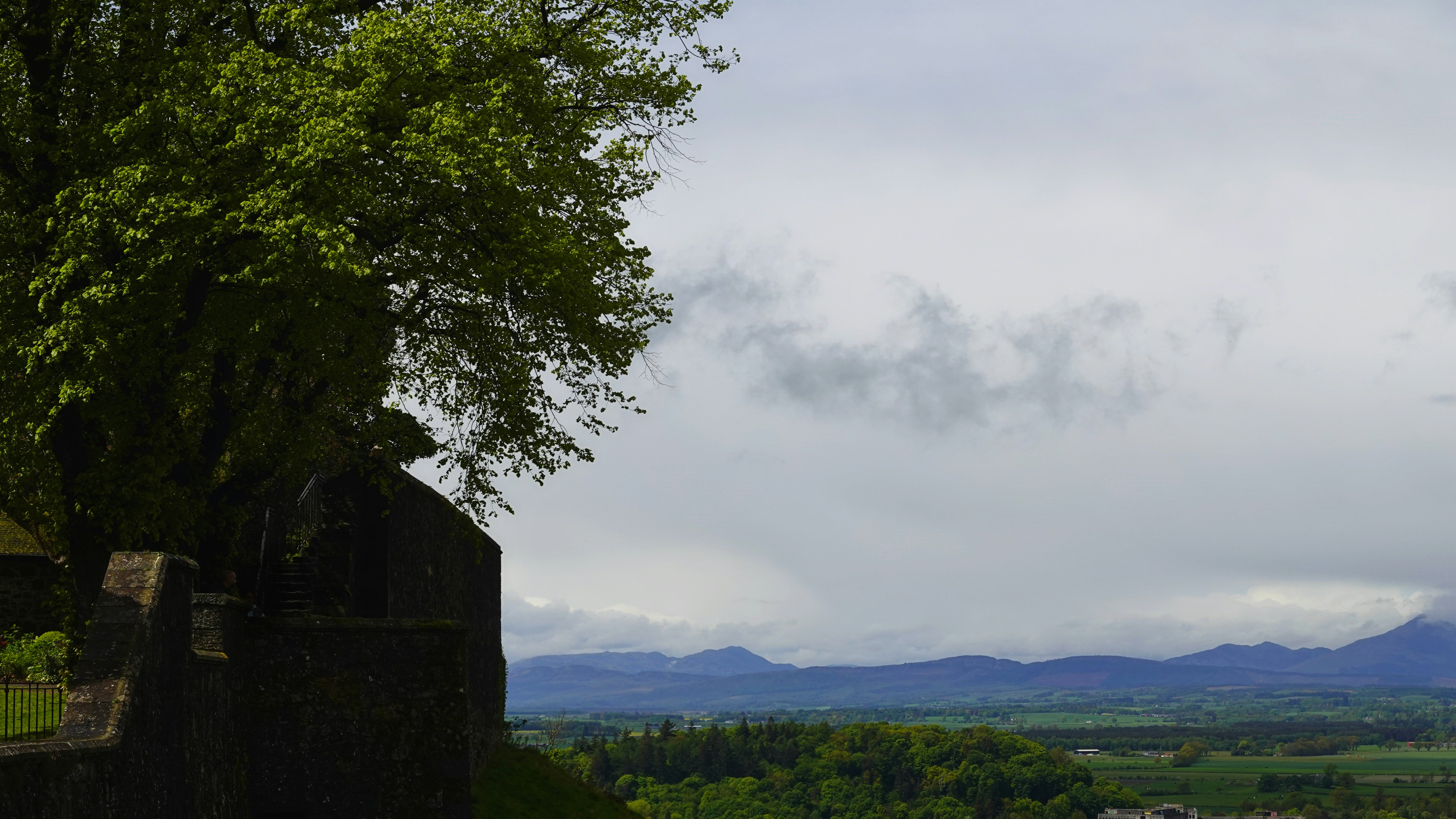 Stone Ramparts Overlook: Valley and River Beyond