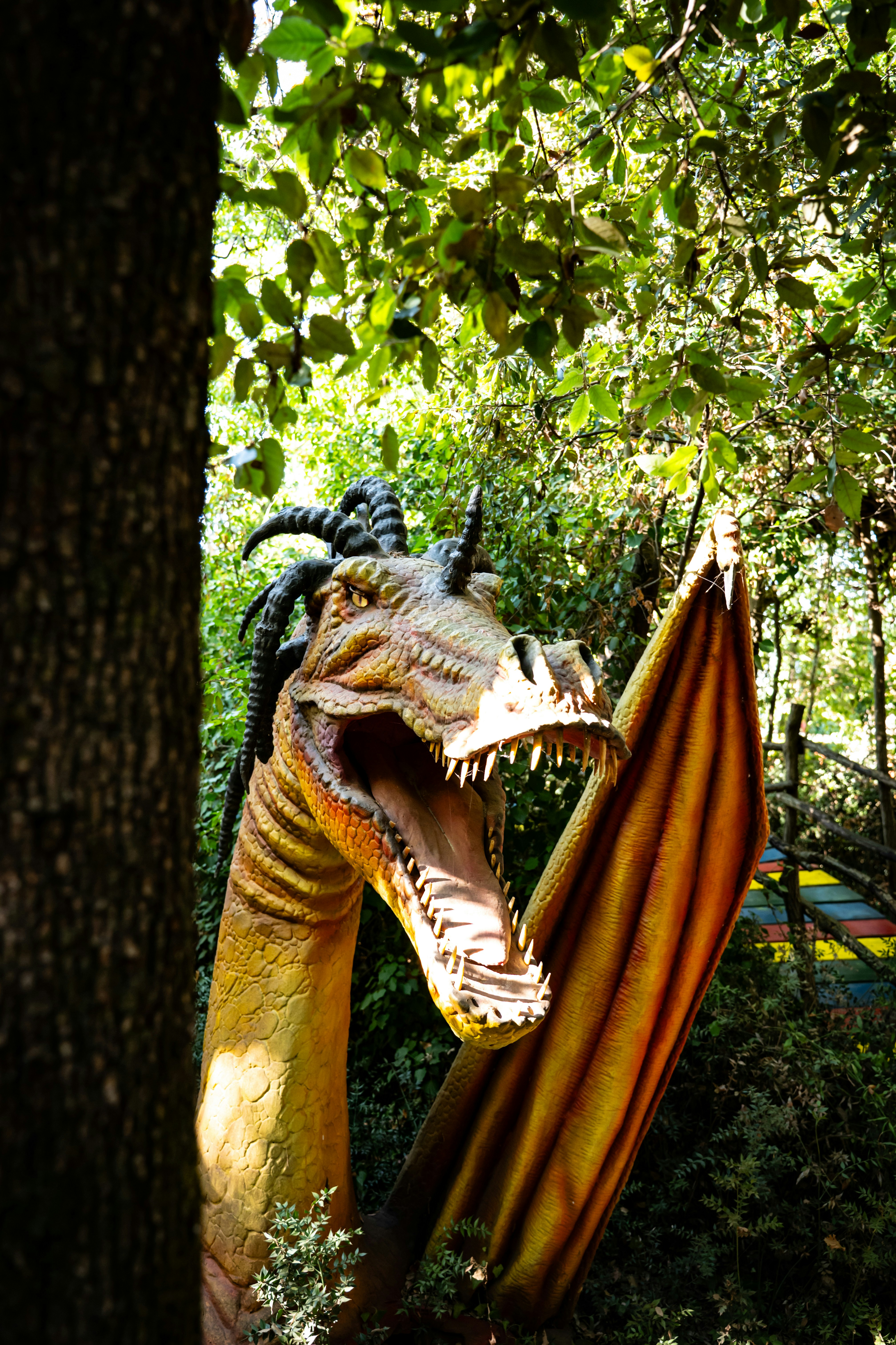 Dragon in the Sunlit Garden