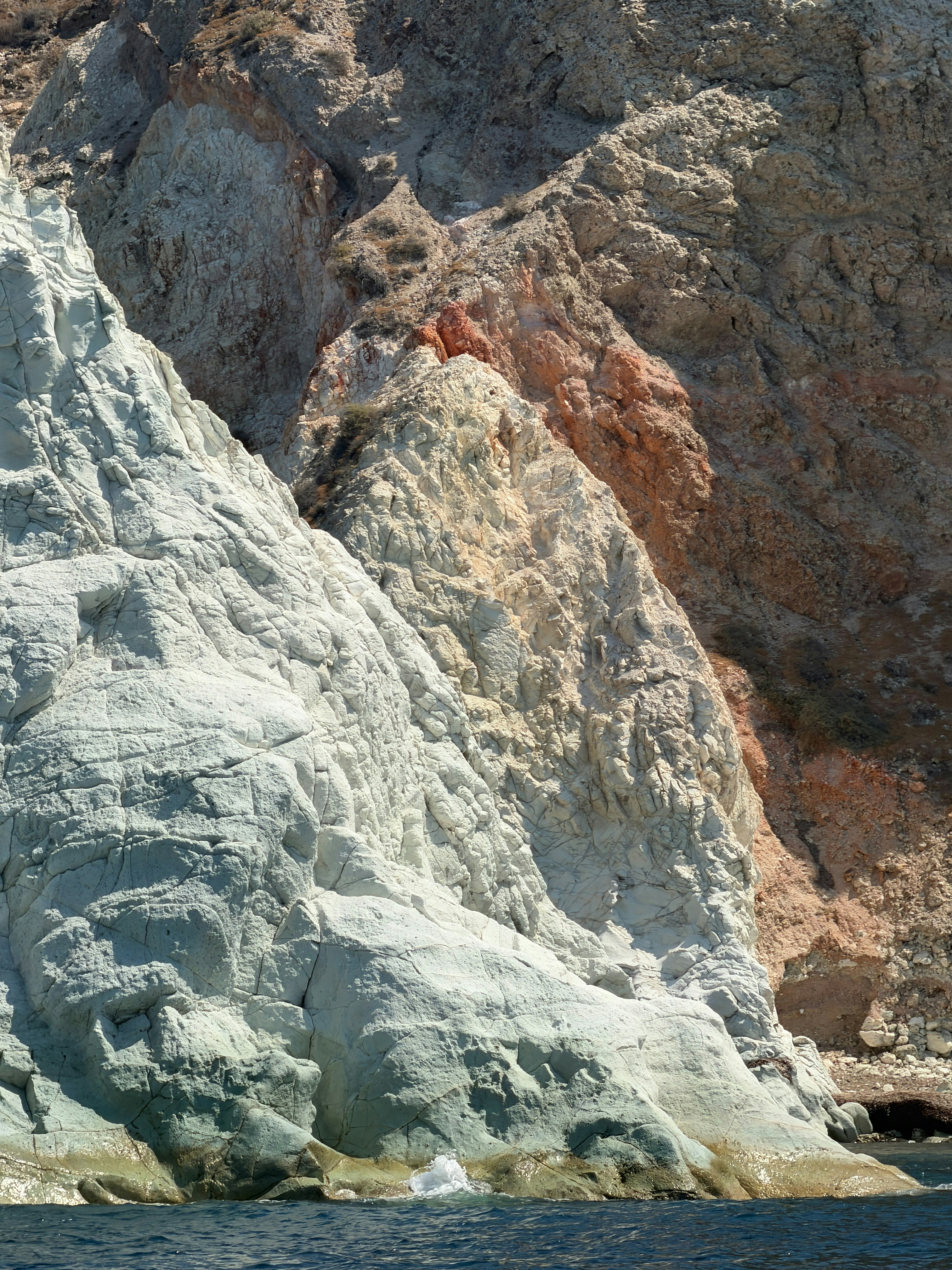 Coastal Cliff Study: Strata Meeting the Sea