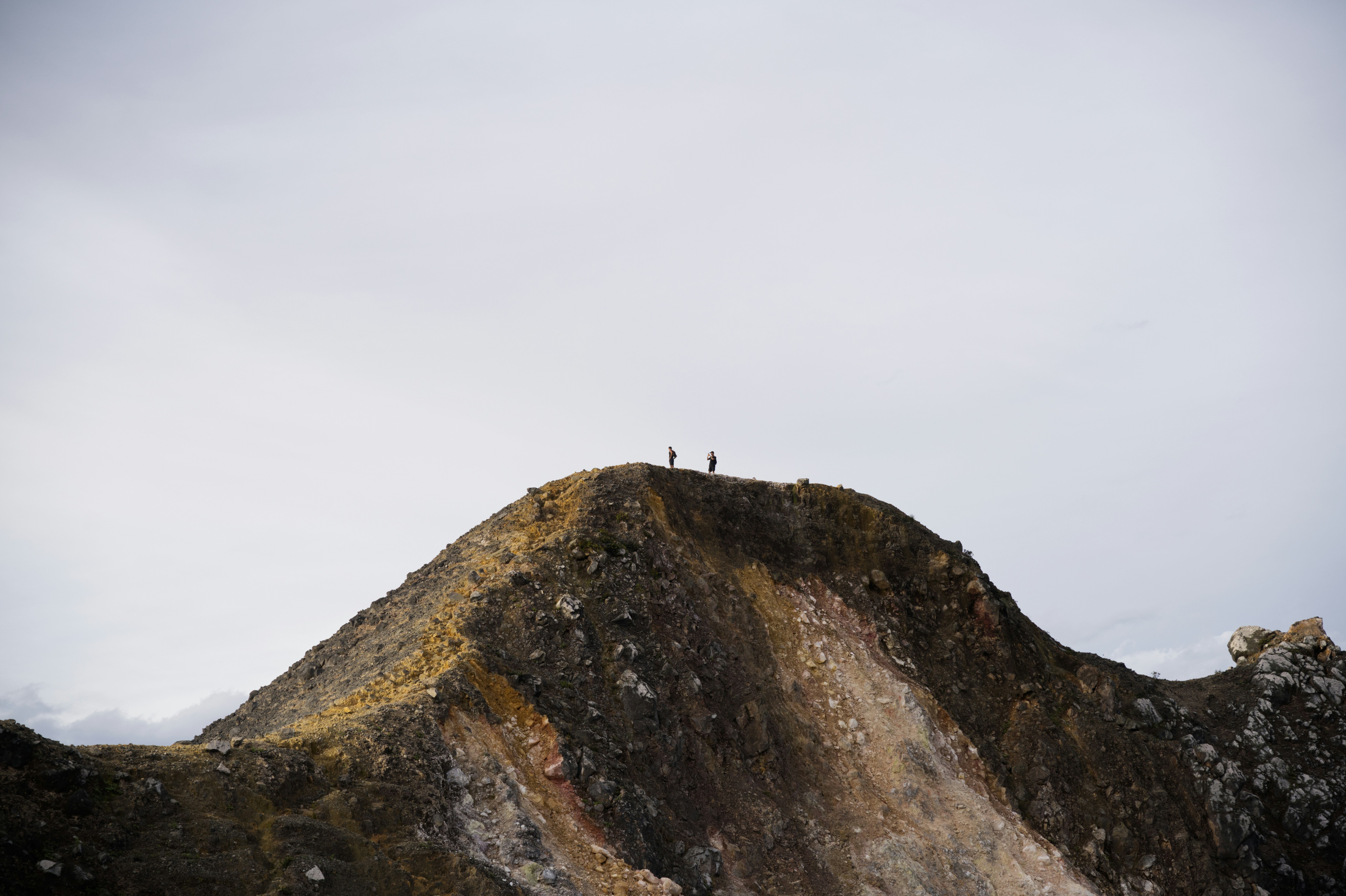 Top of the World: Tripod Summit Silhouette