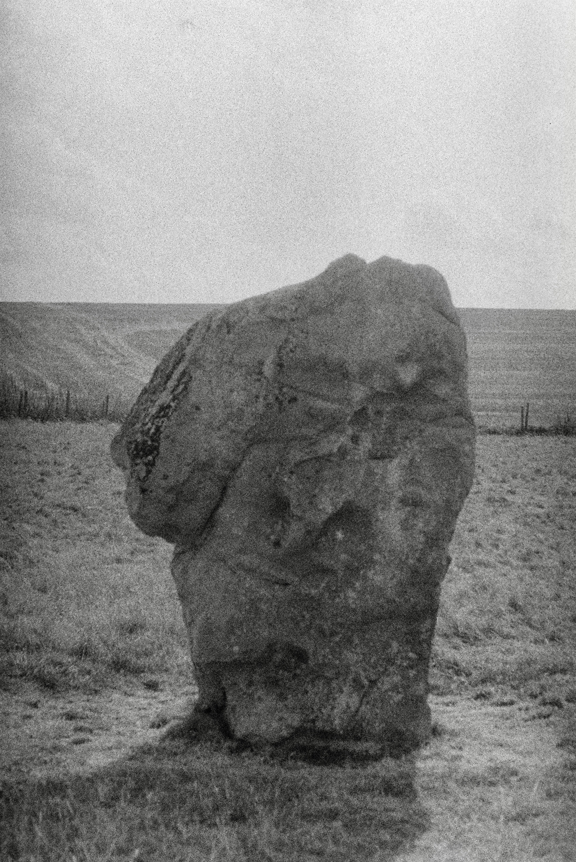 Stone Sentinel on the Dune Horizon