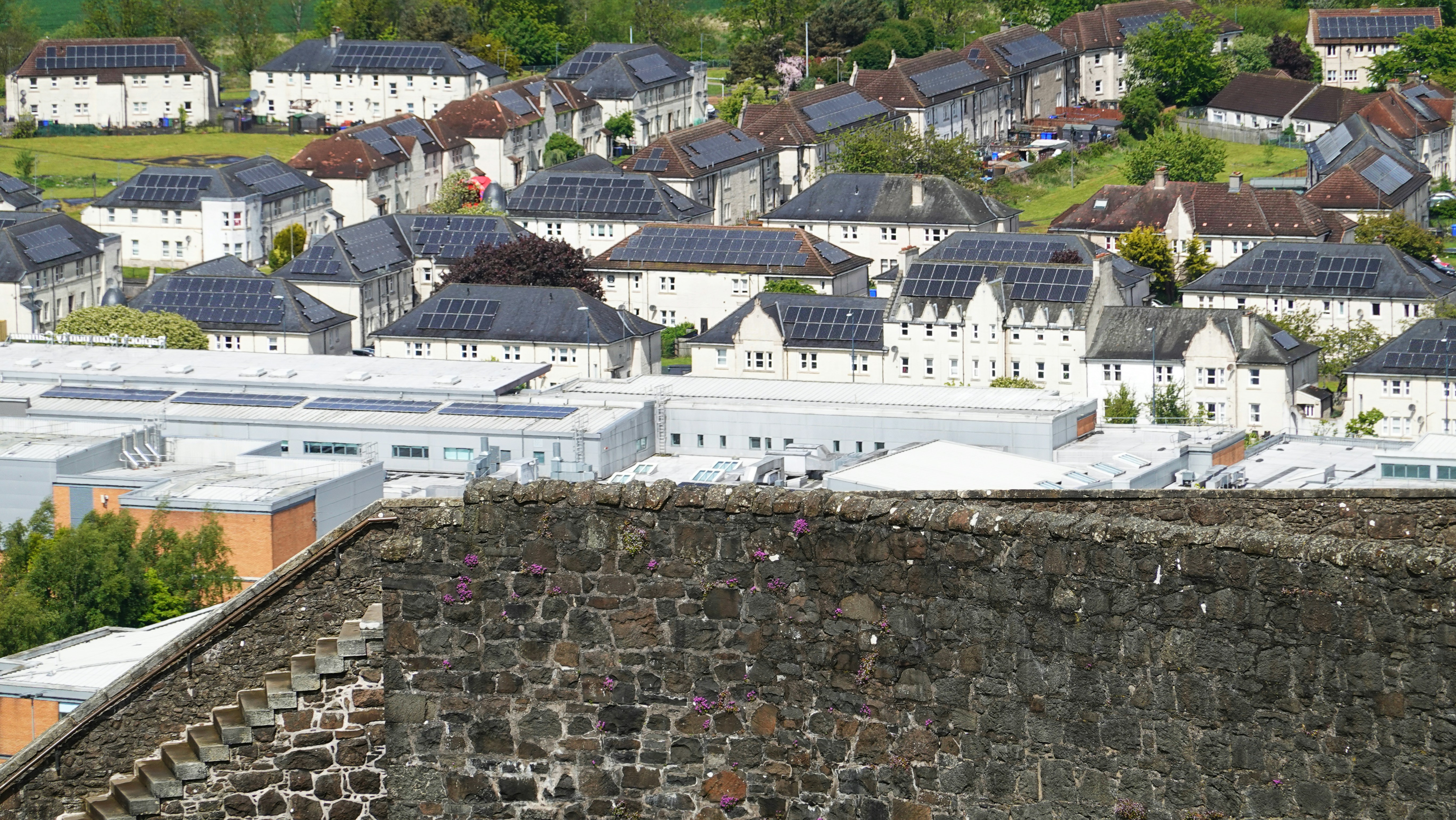 Stone Ramparts Overlook: A Town Built on Terrace Levels
