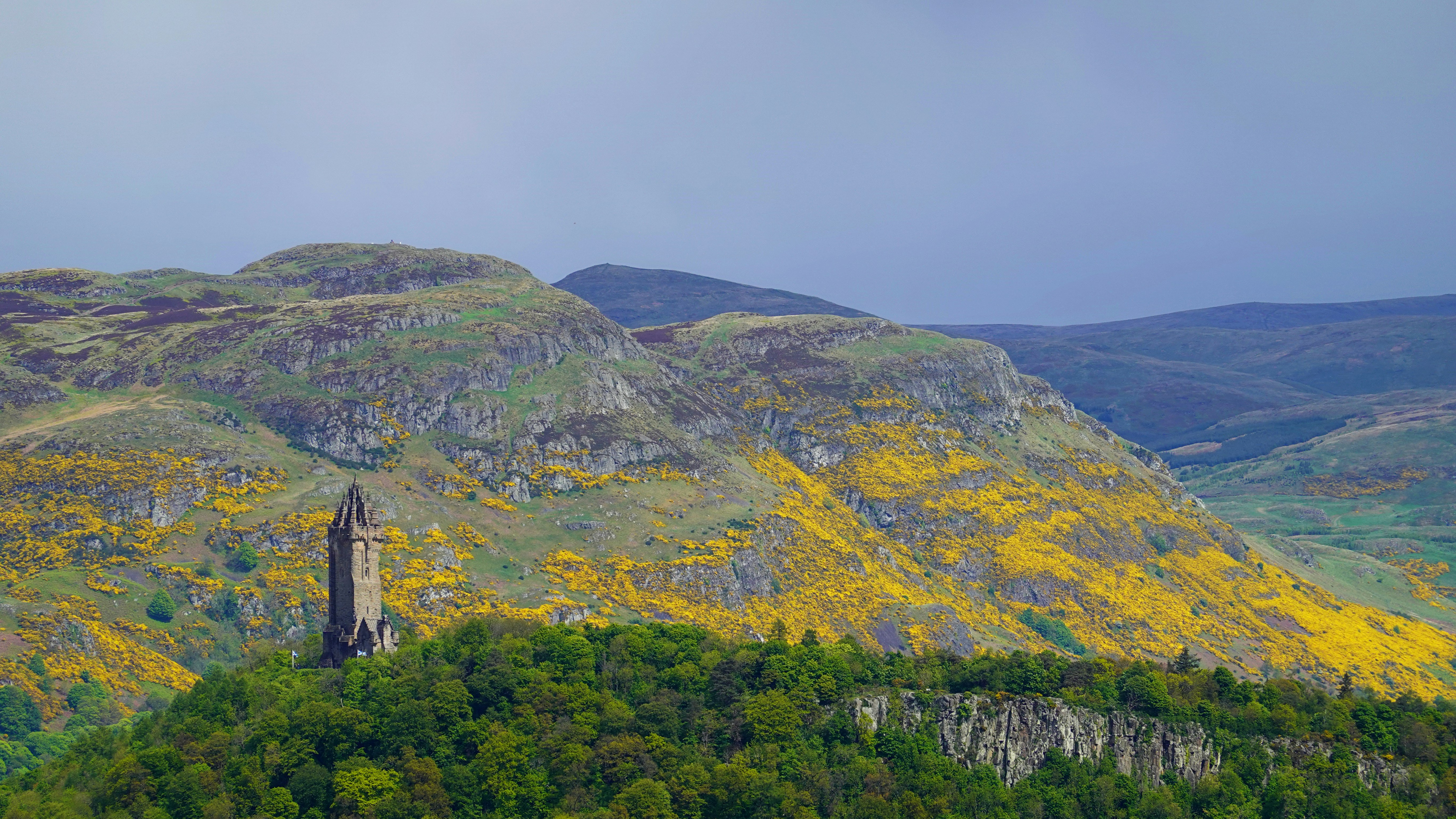 Moorside Spire: A lone tower rising from emerald heaths