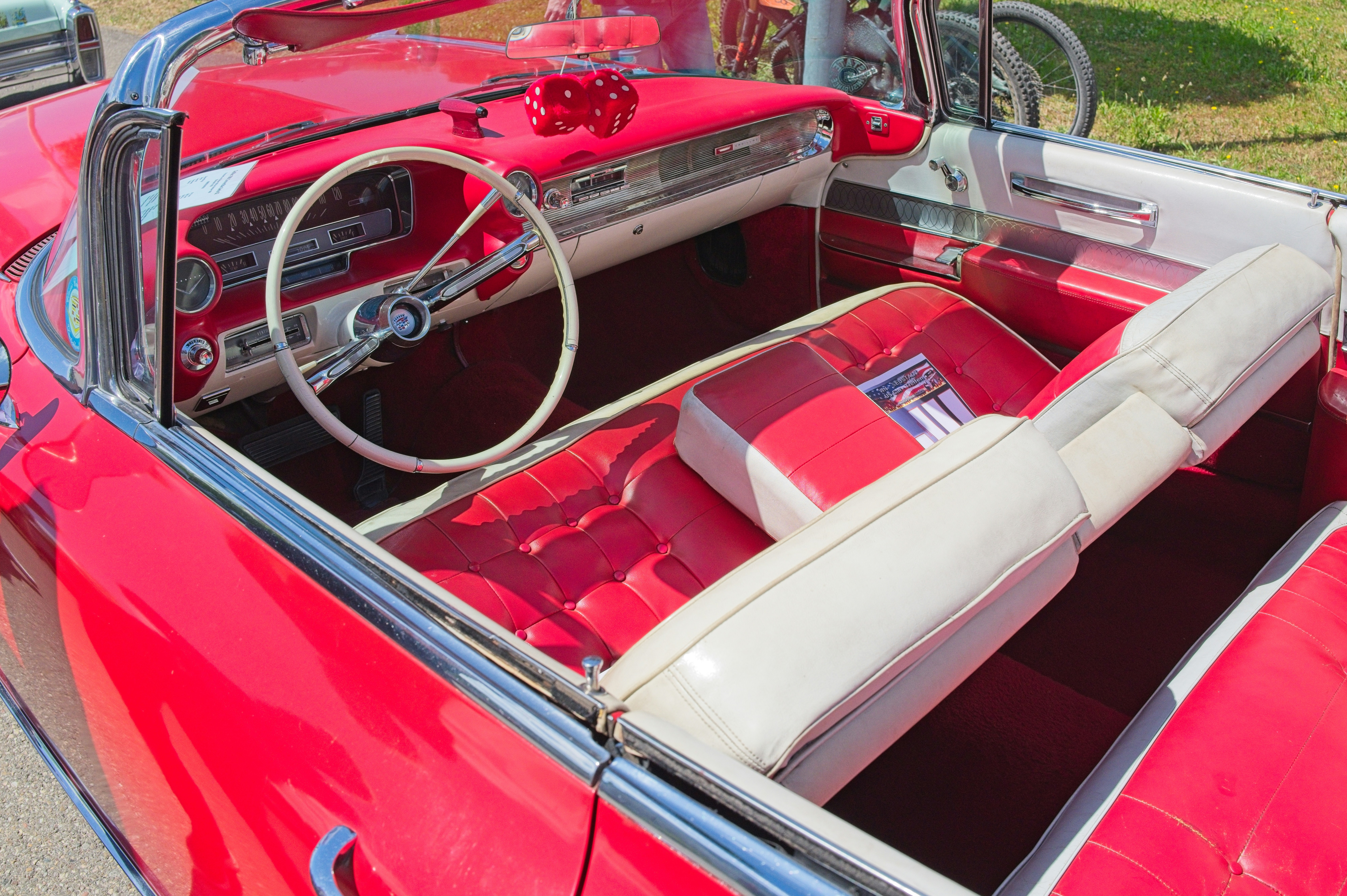 Red Classic: A Pebble-Soft Interior Steeped in Chrome
