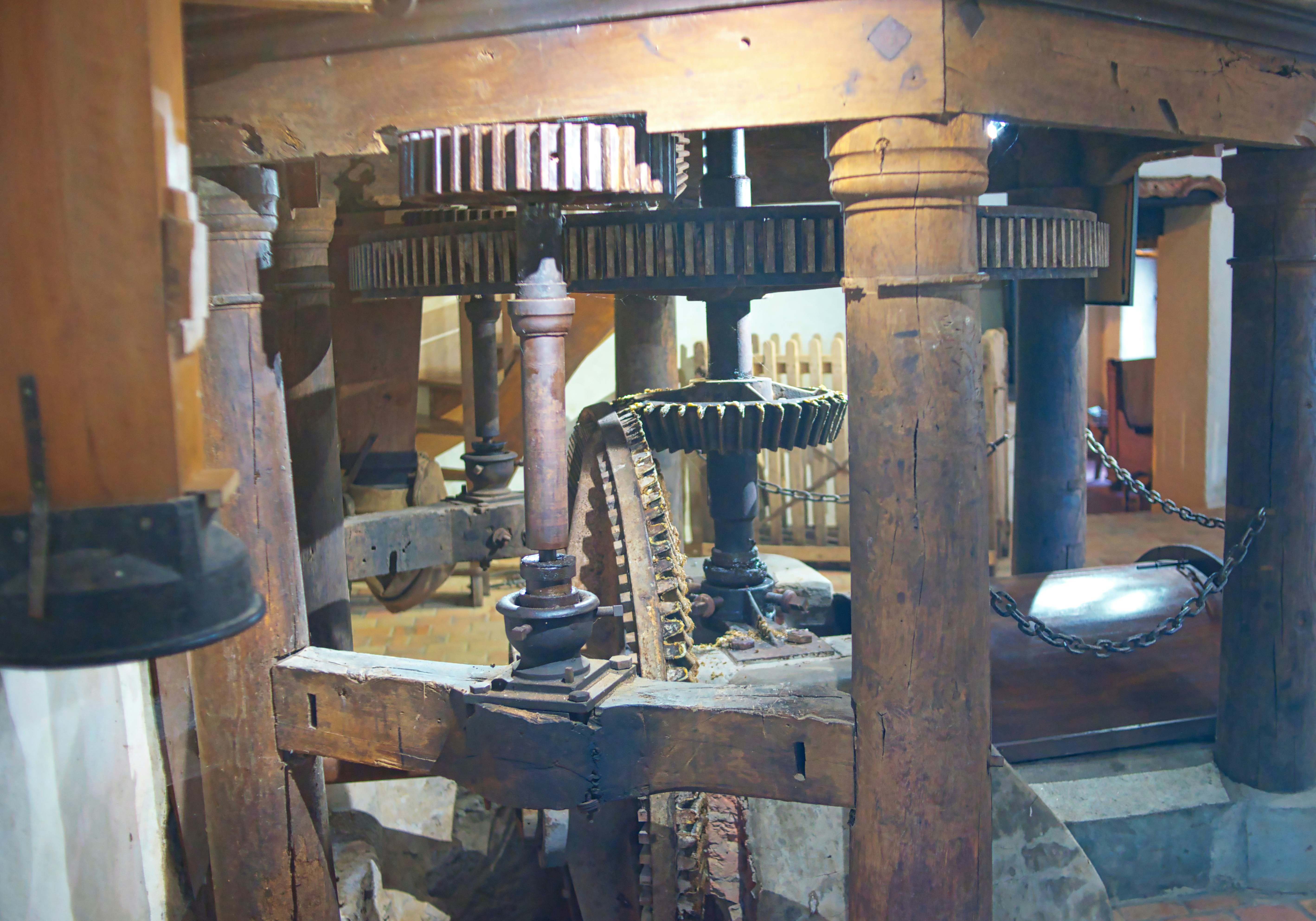 Timber and Gearwork: An Intricate Conspiracy of Wheels in a Timeless Machine