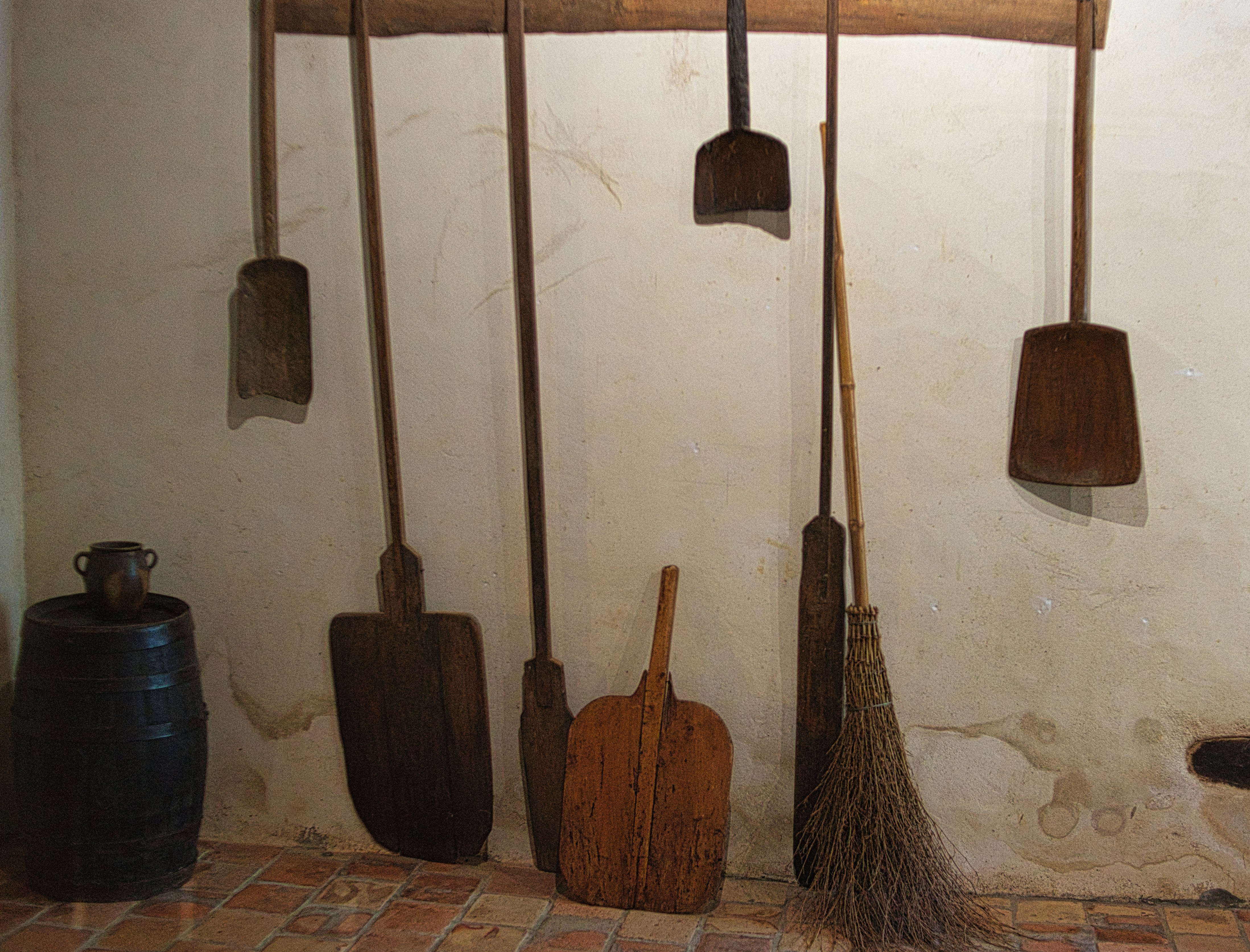 Weathered Tools in a Quiet Corner
