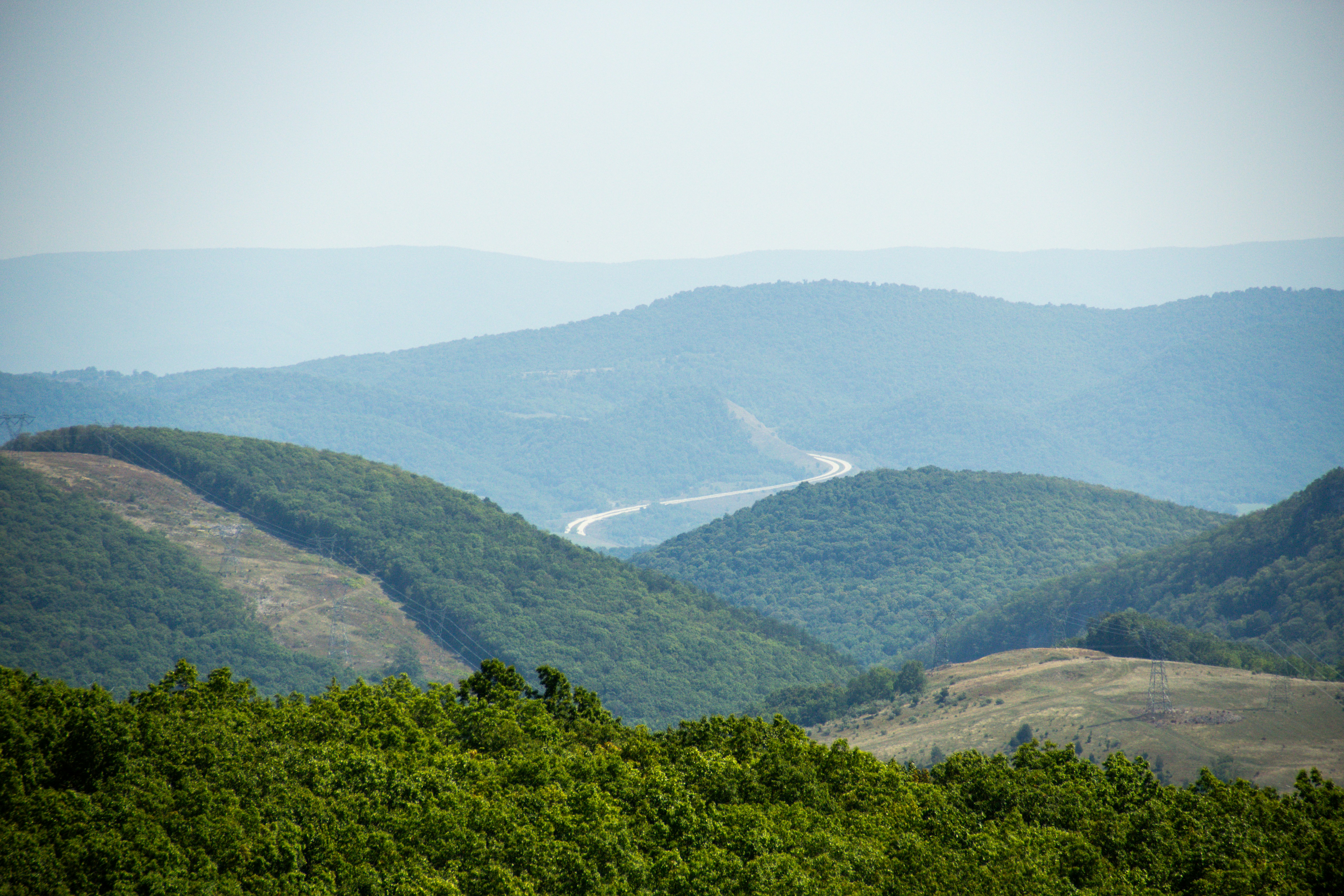 Ridge Lines and Distant Valleys: A Quiet Panorama