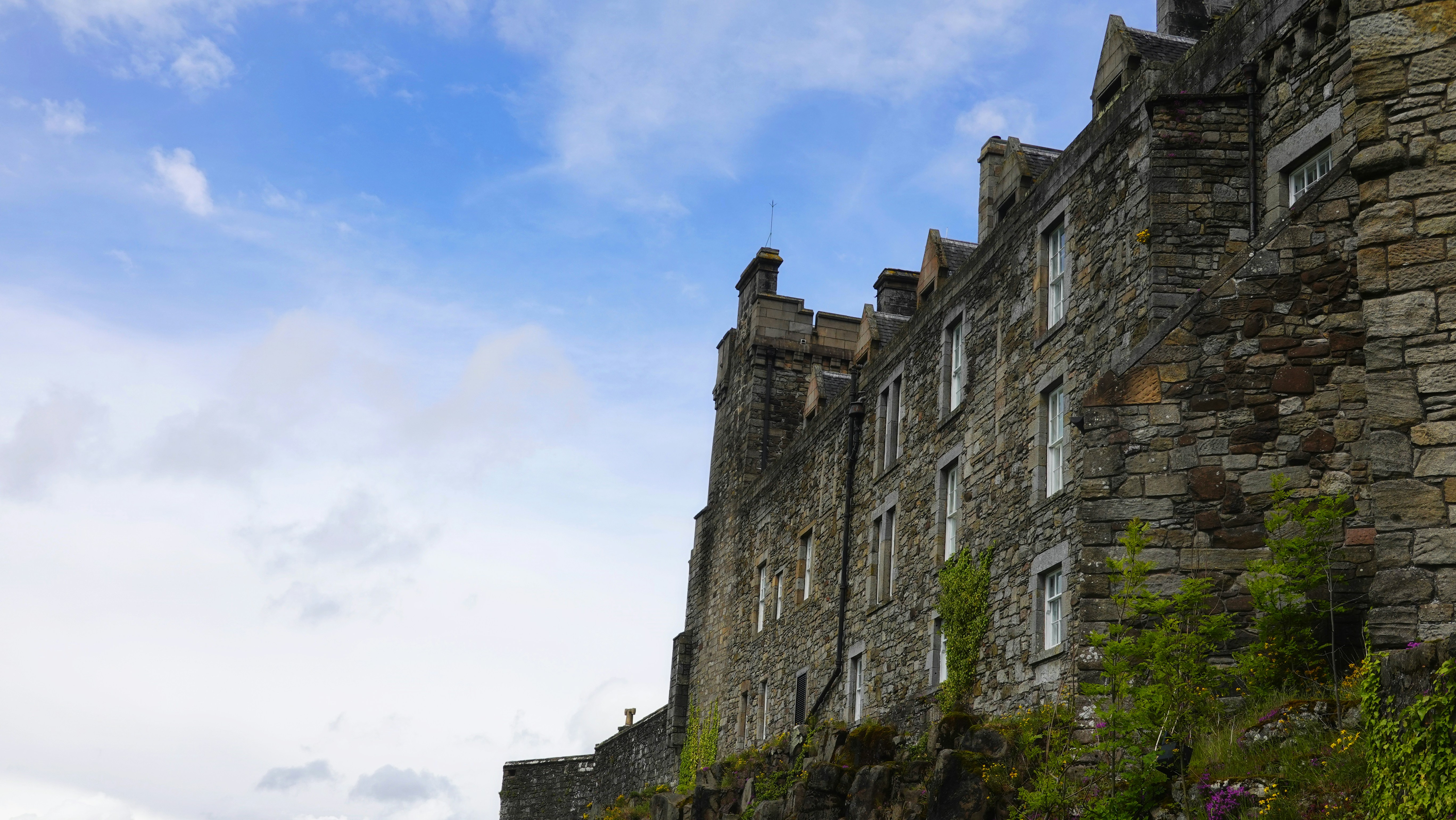 Weathered Bastion: Stones and Sky