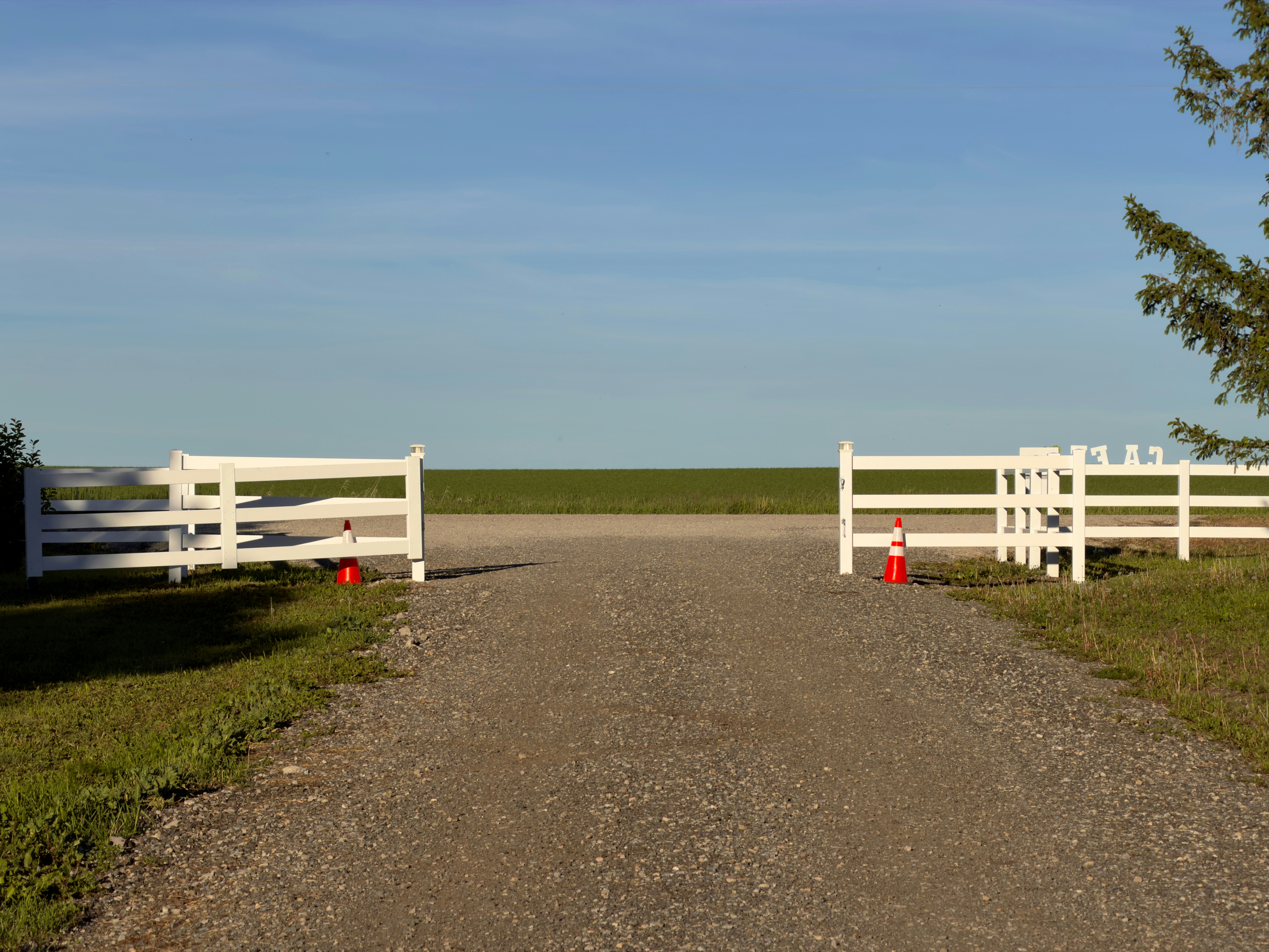 Open Gate to the Prairie Path