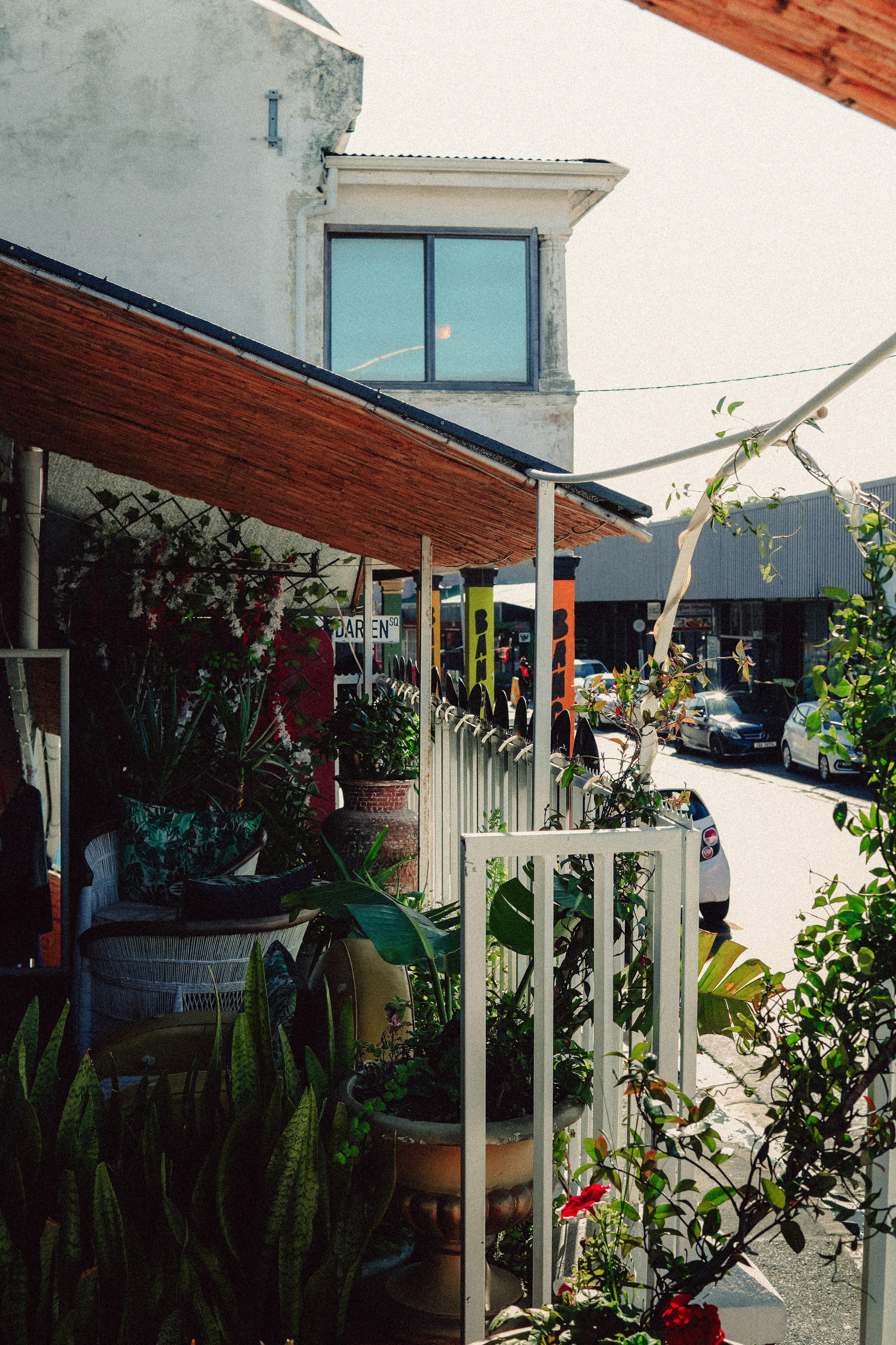 Sunlit Front Porch Gallery in a Quirky Urban Block