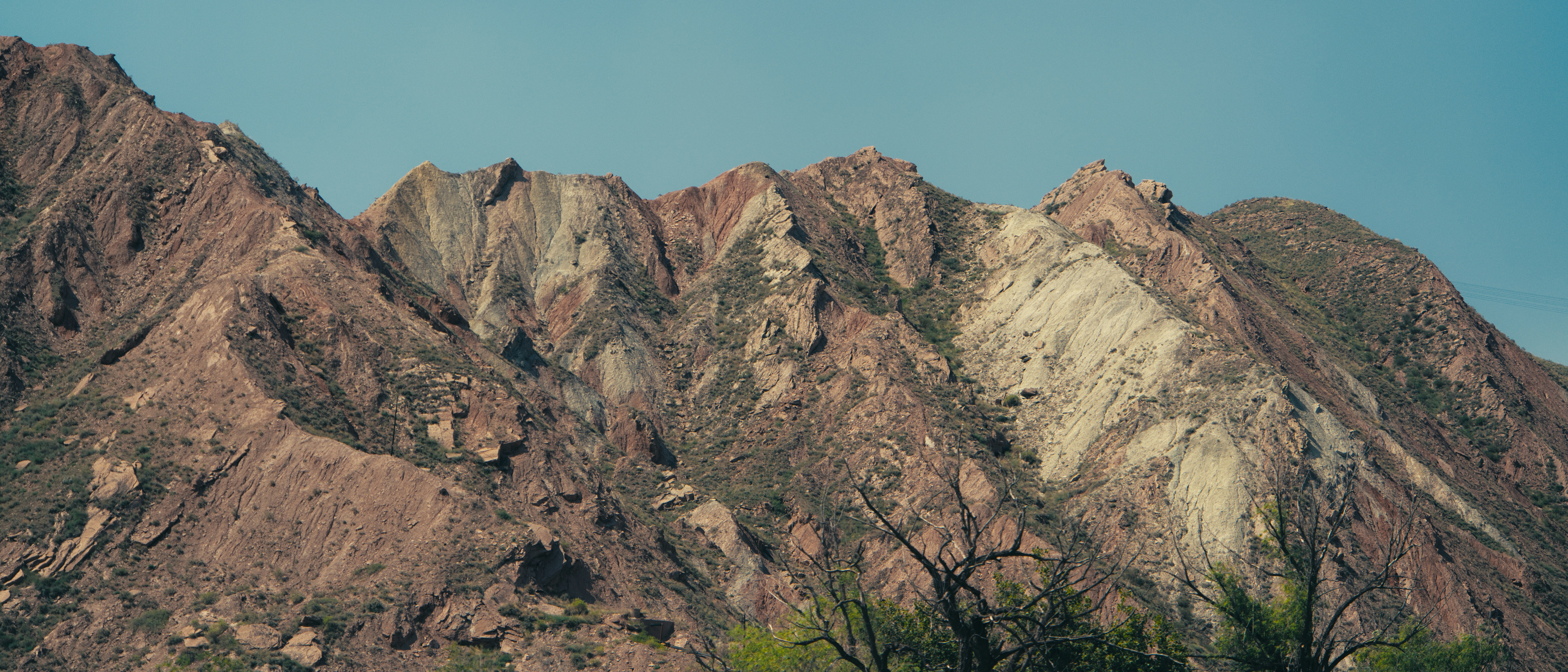 Rugged Ridge Under a Clear Sky