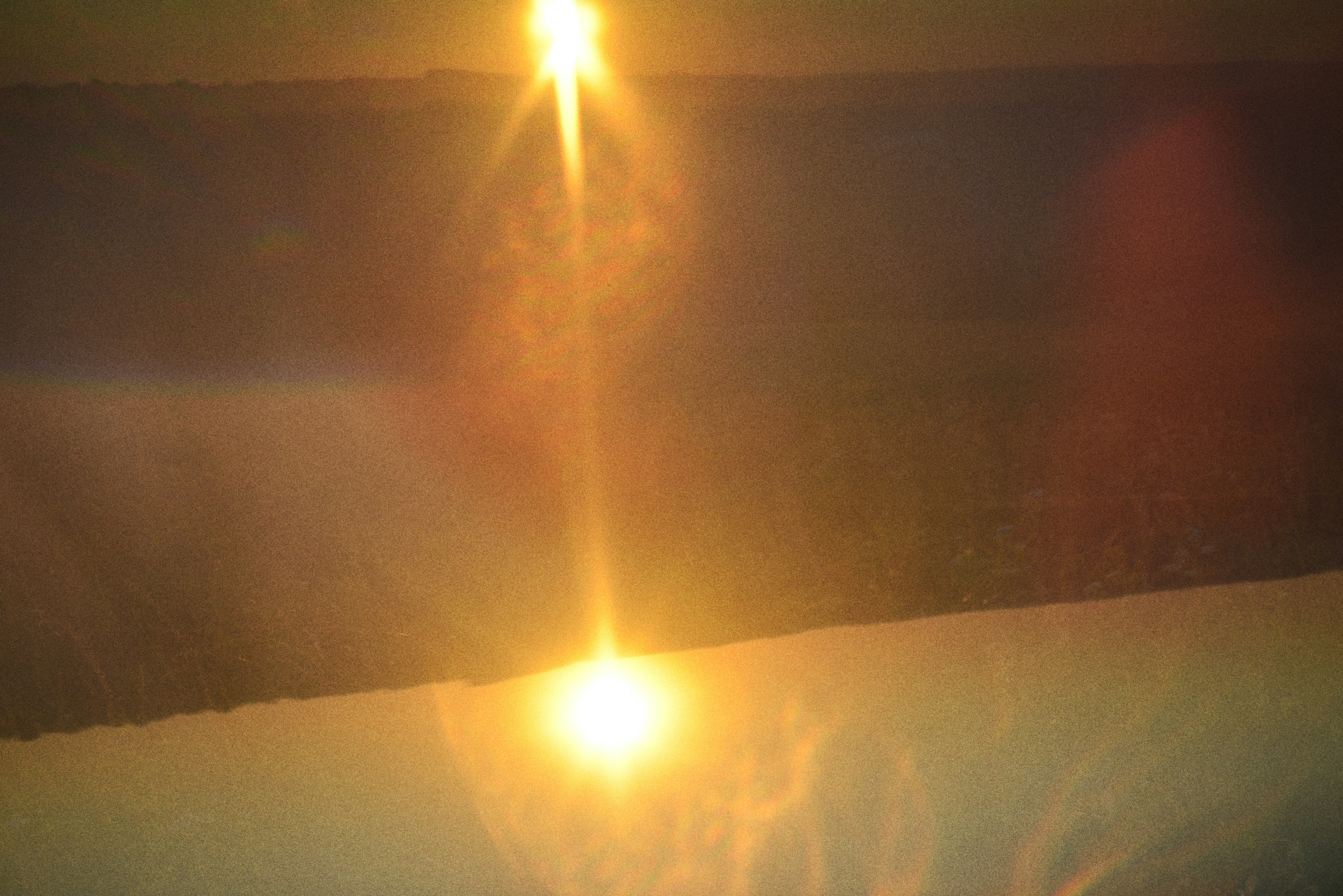 Glare Broadcast Across a Quiet Horizon