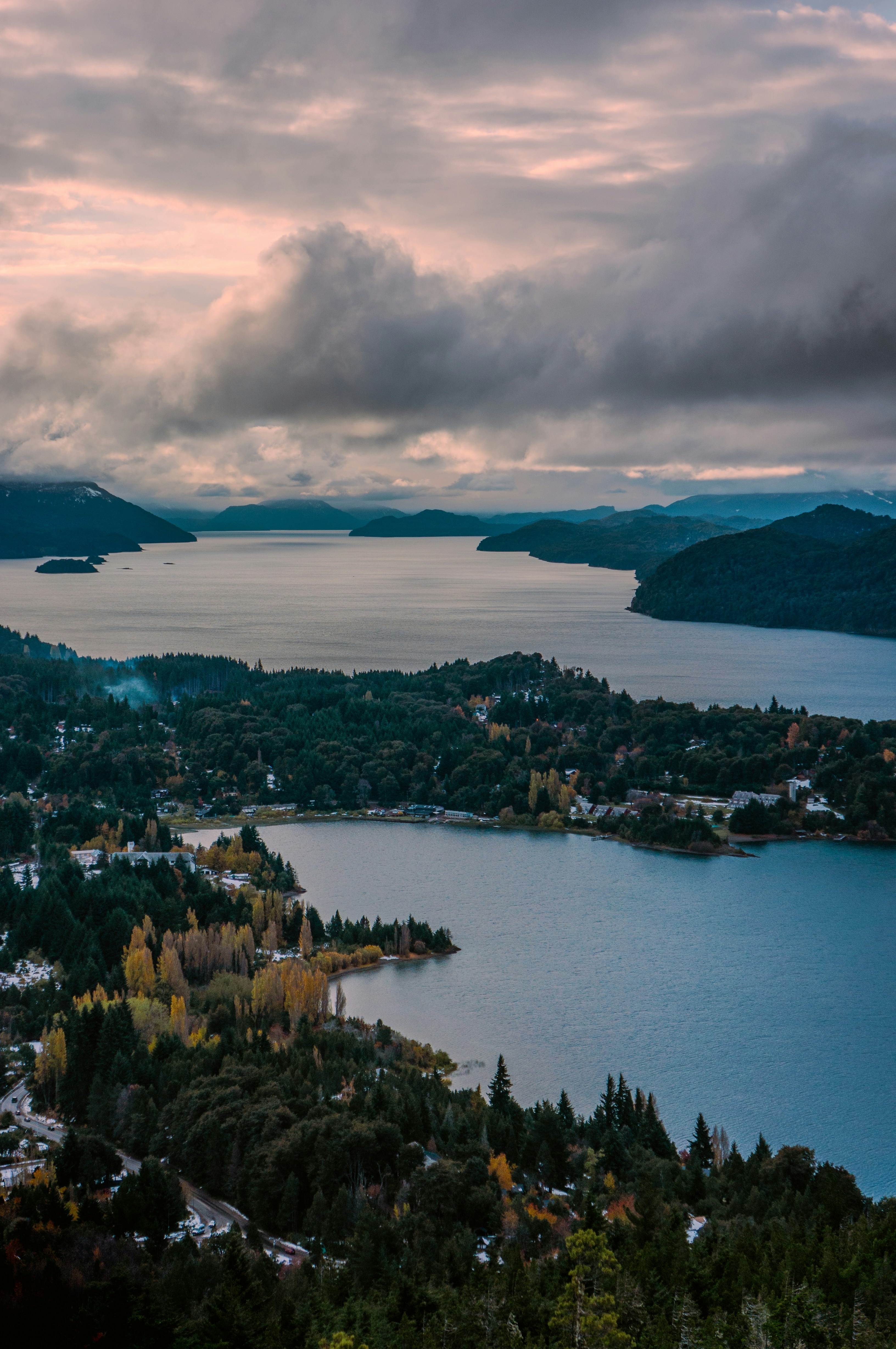 Dawn over the Inlet: A Quiet Lake Carved by Forest and Sky
