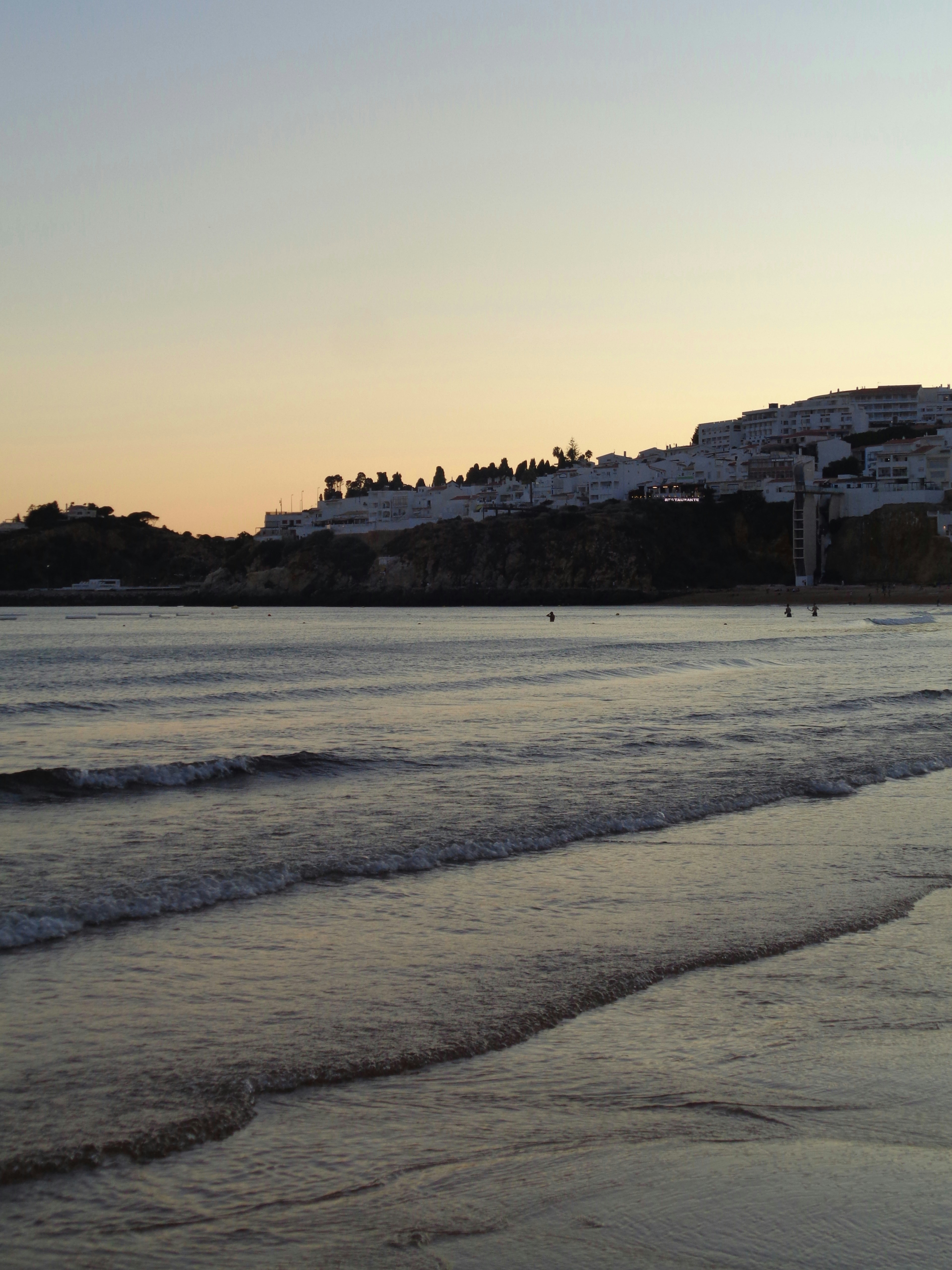 Sunset Terrace Overlooking a Quiet Shore