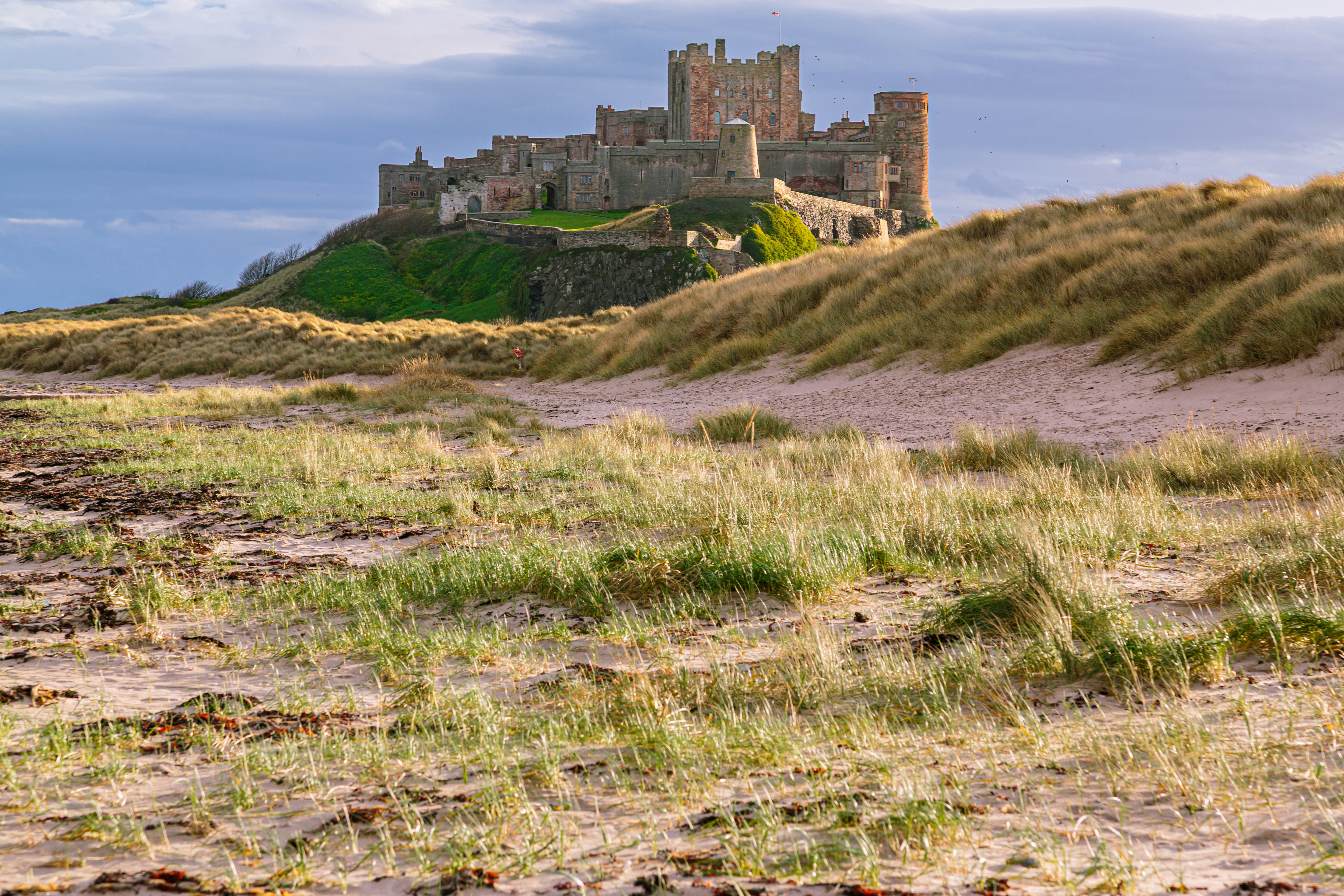 Seaside Castle on the Wind-Worn Dunes