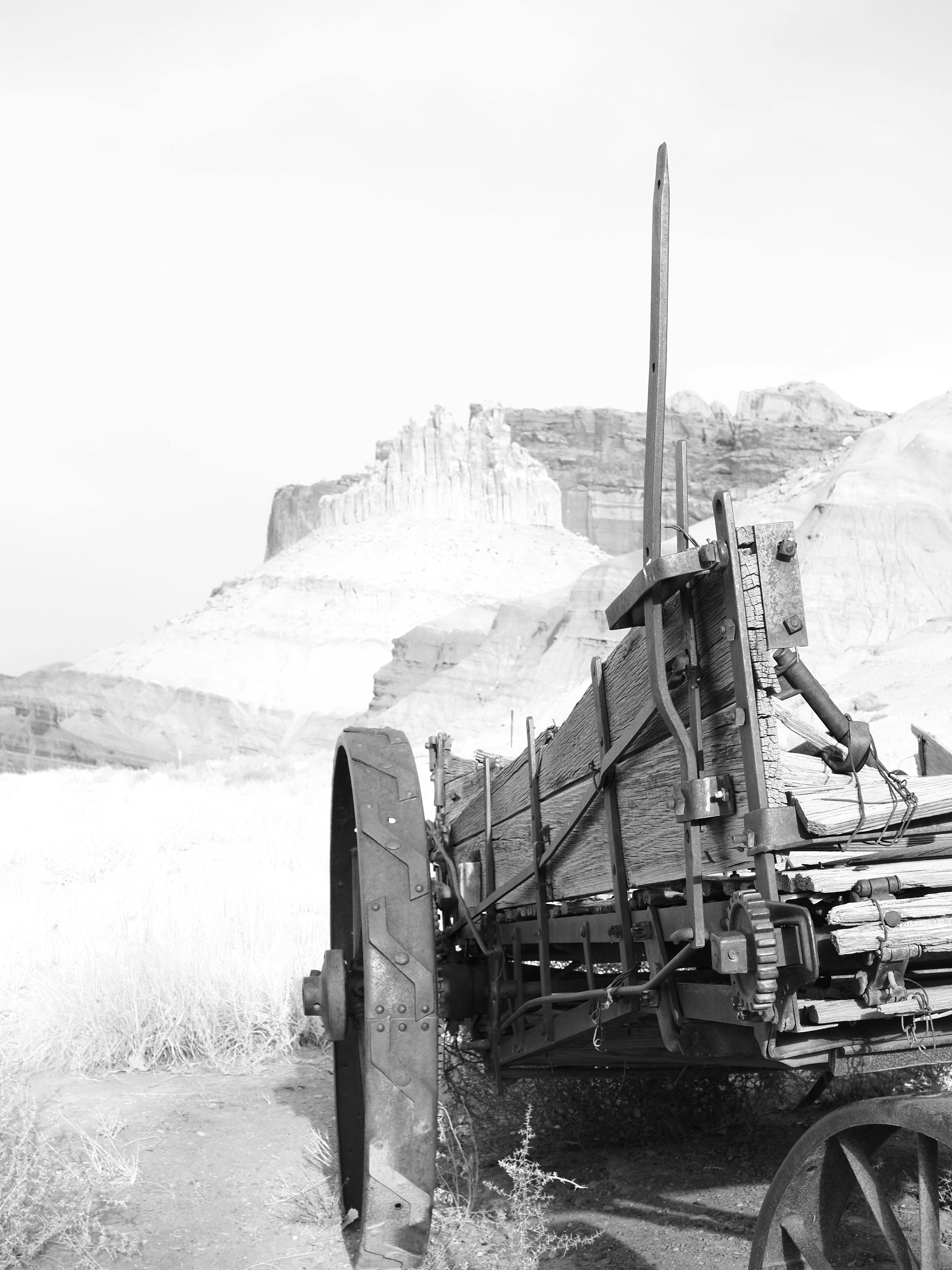 Ancient Wagon on the Silent Ridge