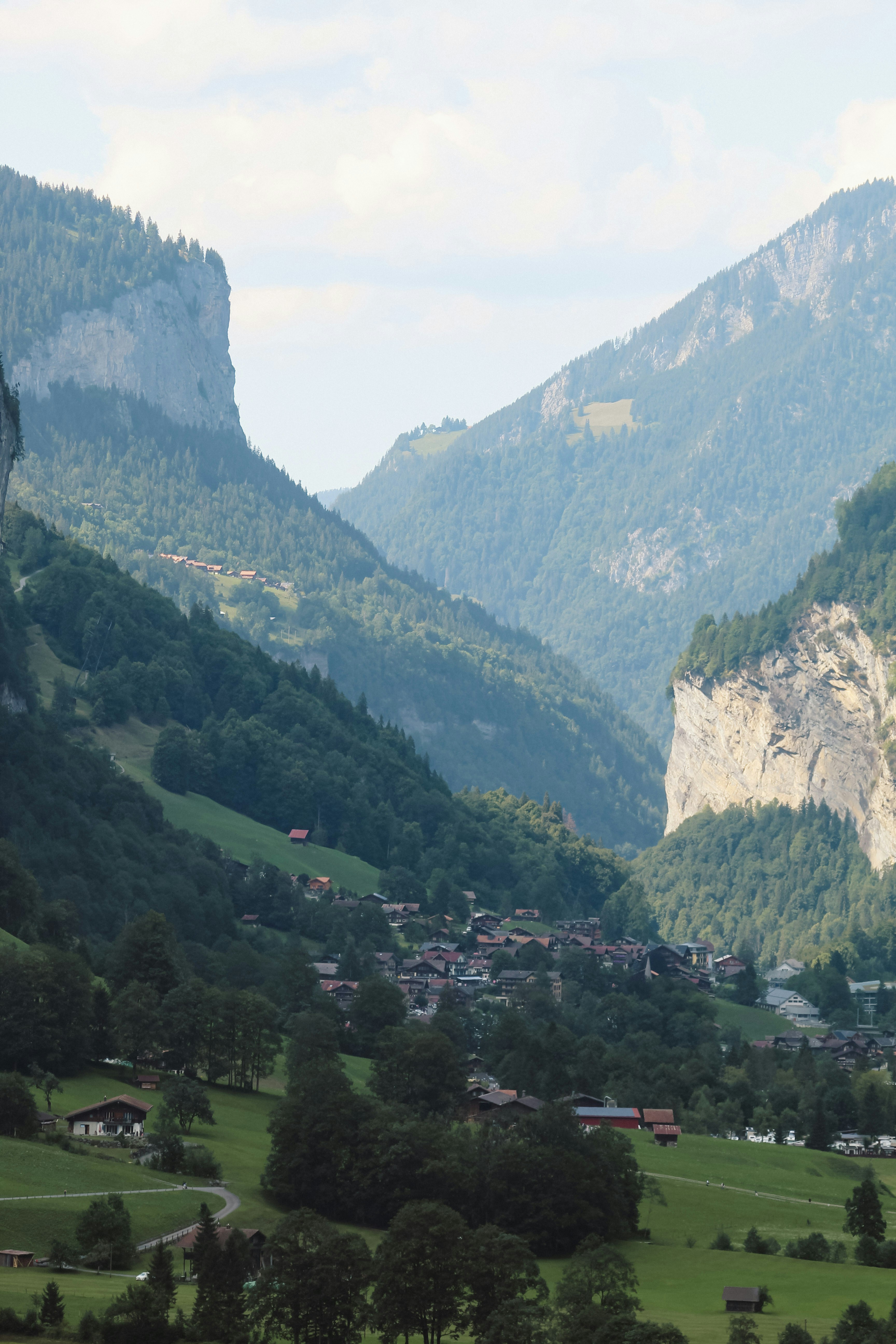 Dolomitic Valley Echo: A Quiet Village Nestled Between Green Slopes