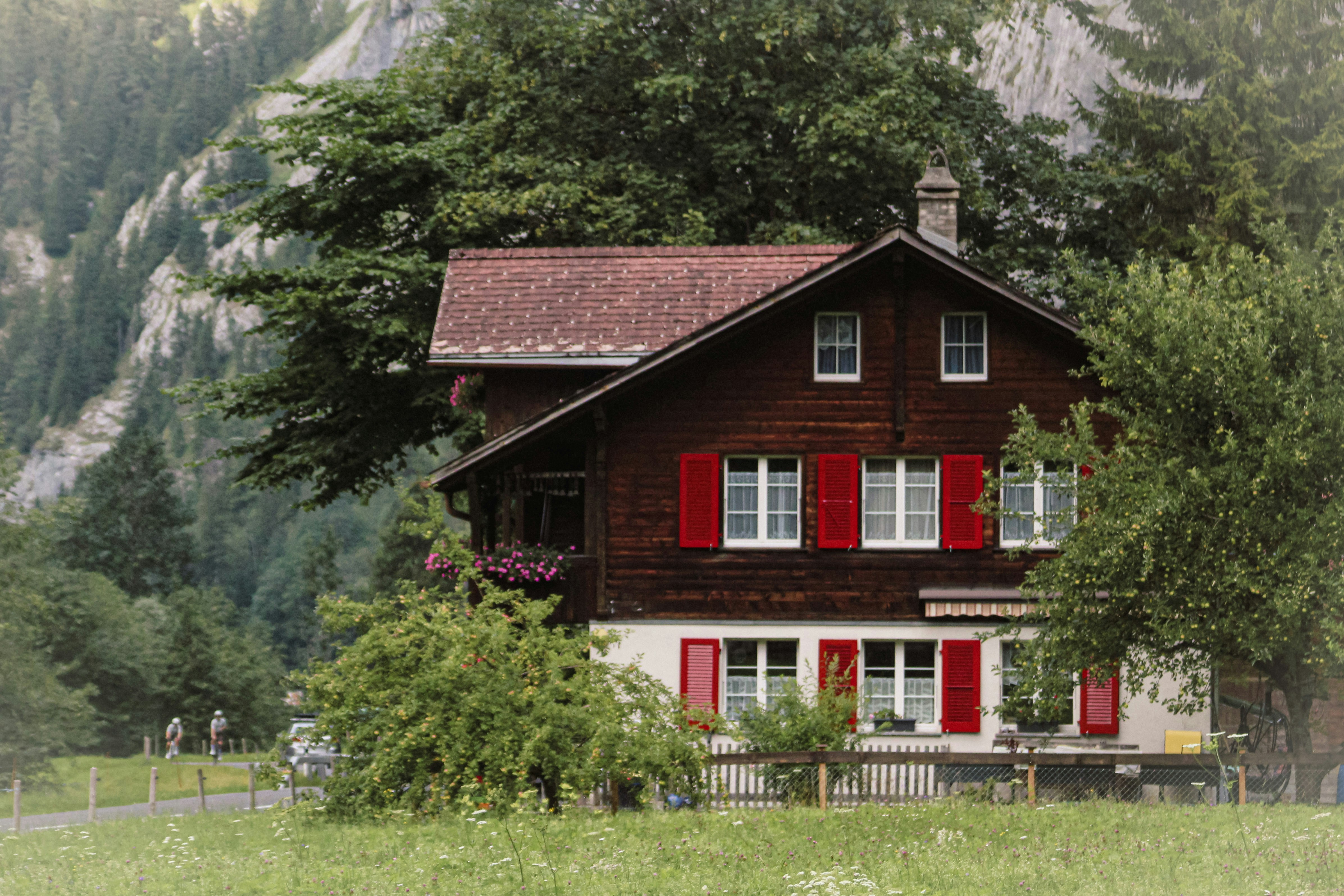 Cozy Alpine Chalet Nestled in Greenery