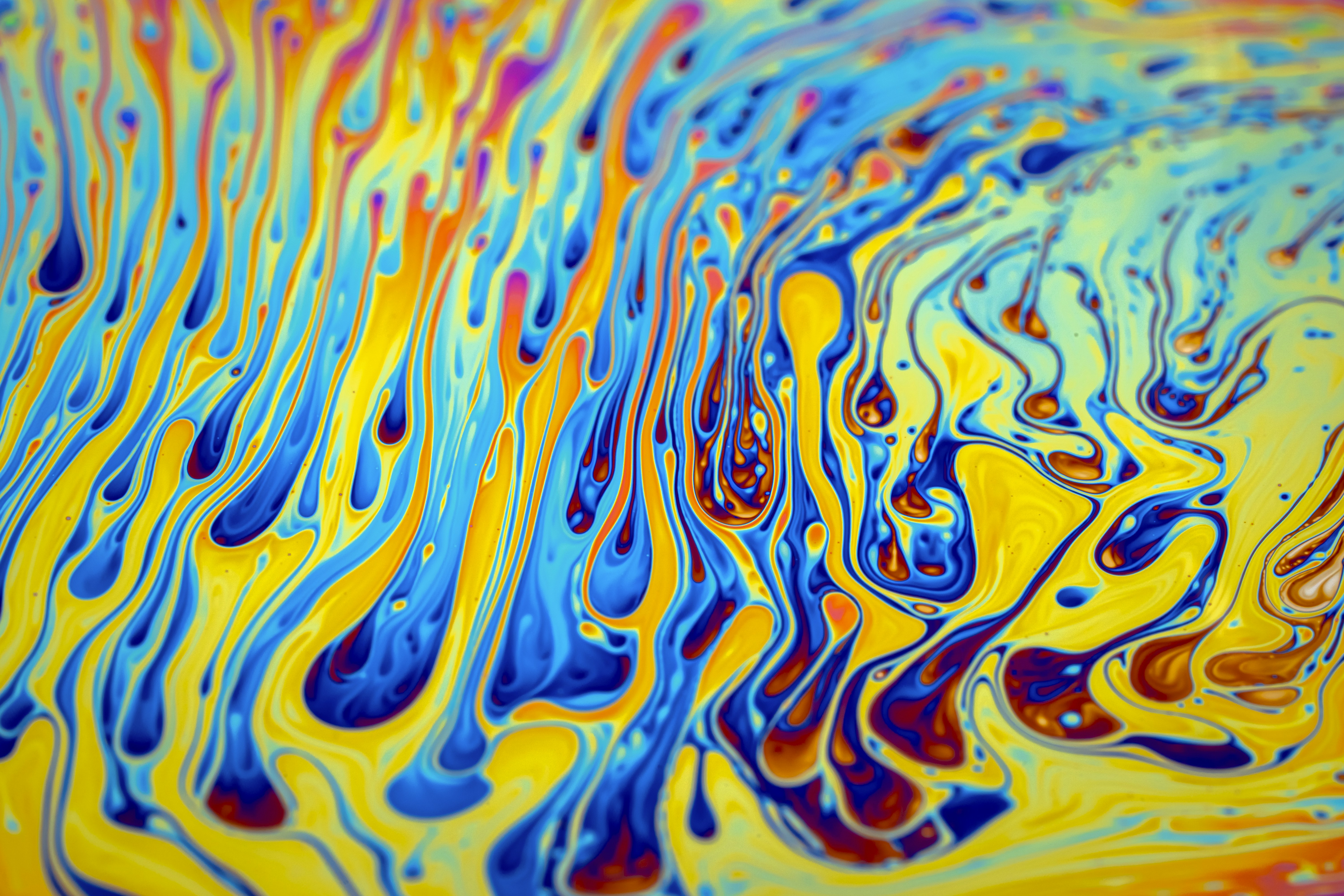 Vivid Melt: Swirls of Colorant in Motion