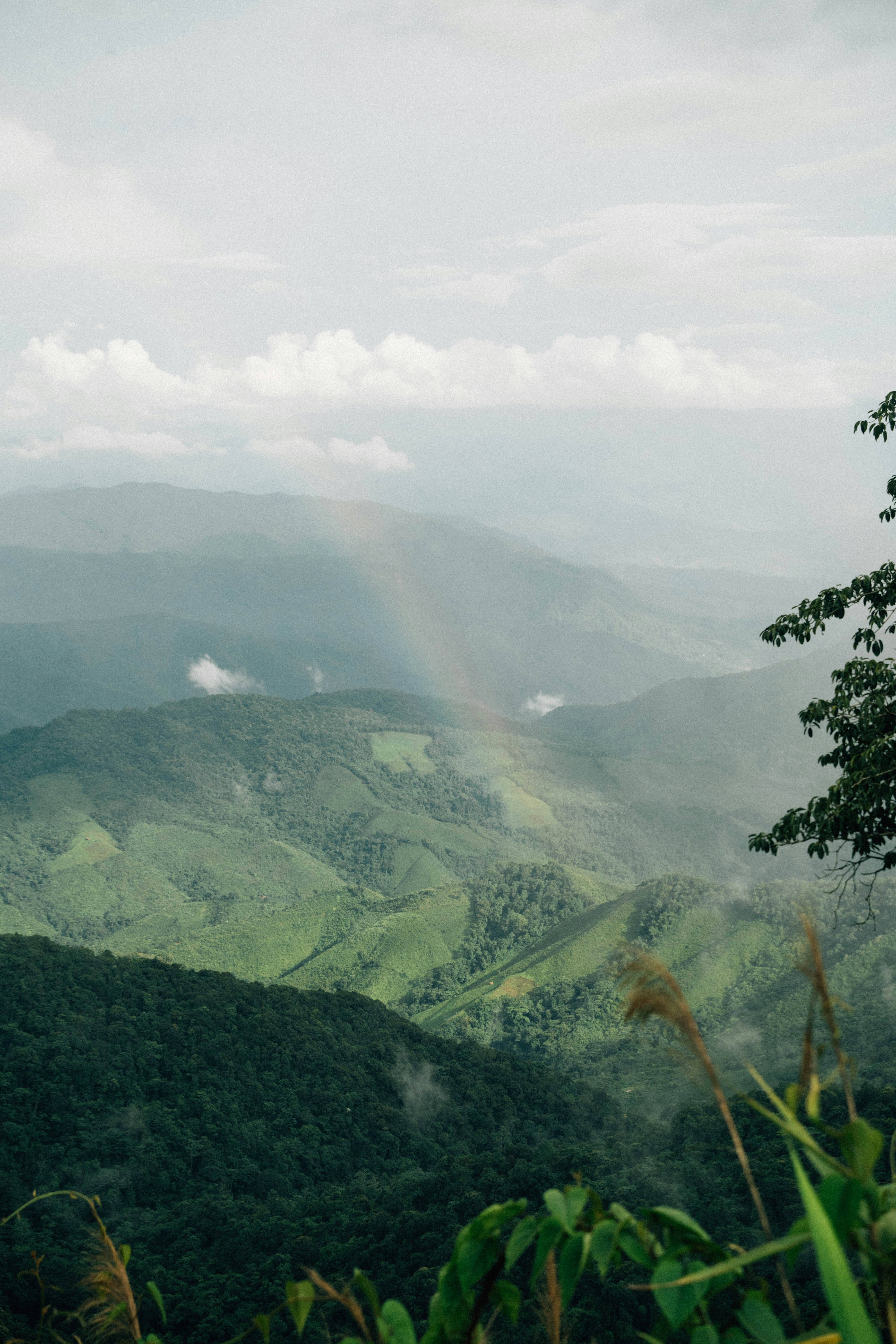 Ribbon of Dawn Over Verdant Valleys