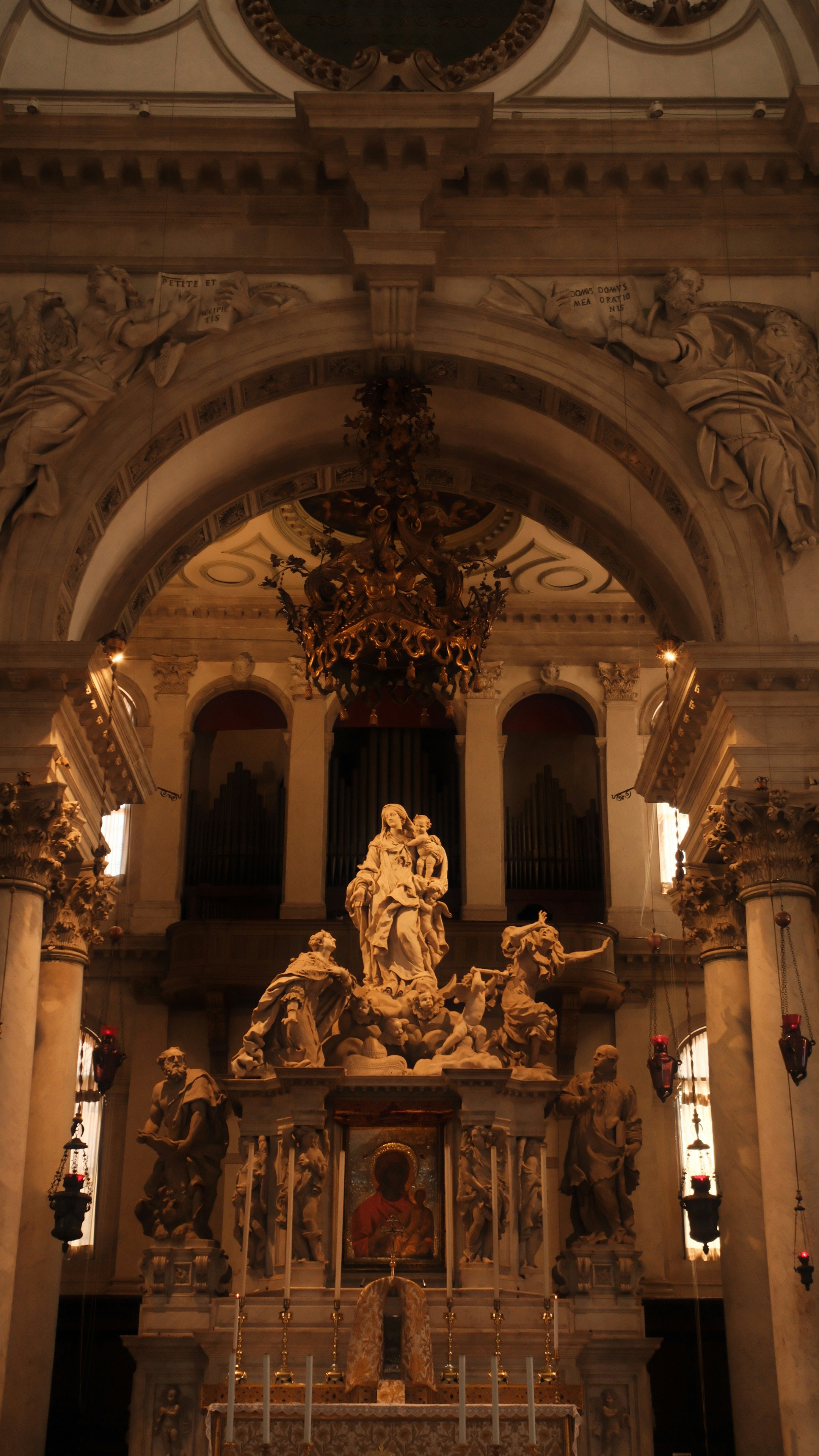 Cathedral Altar: Sculpted Reverie Beneath a Darkened Dome