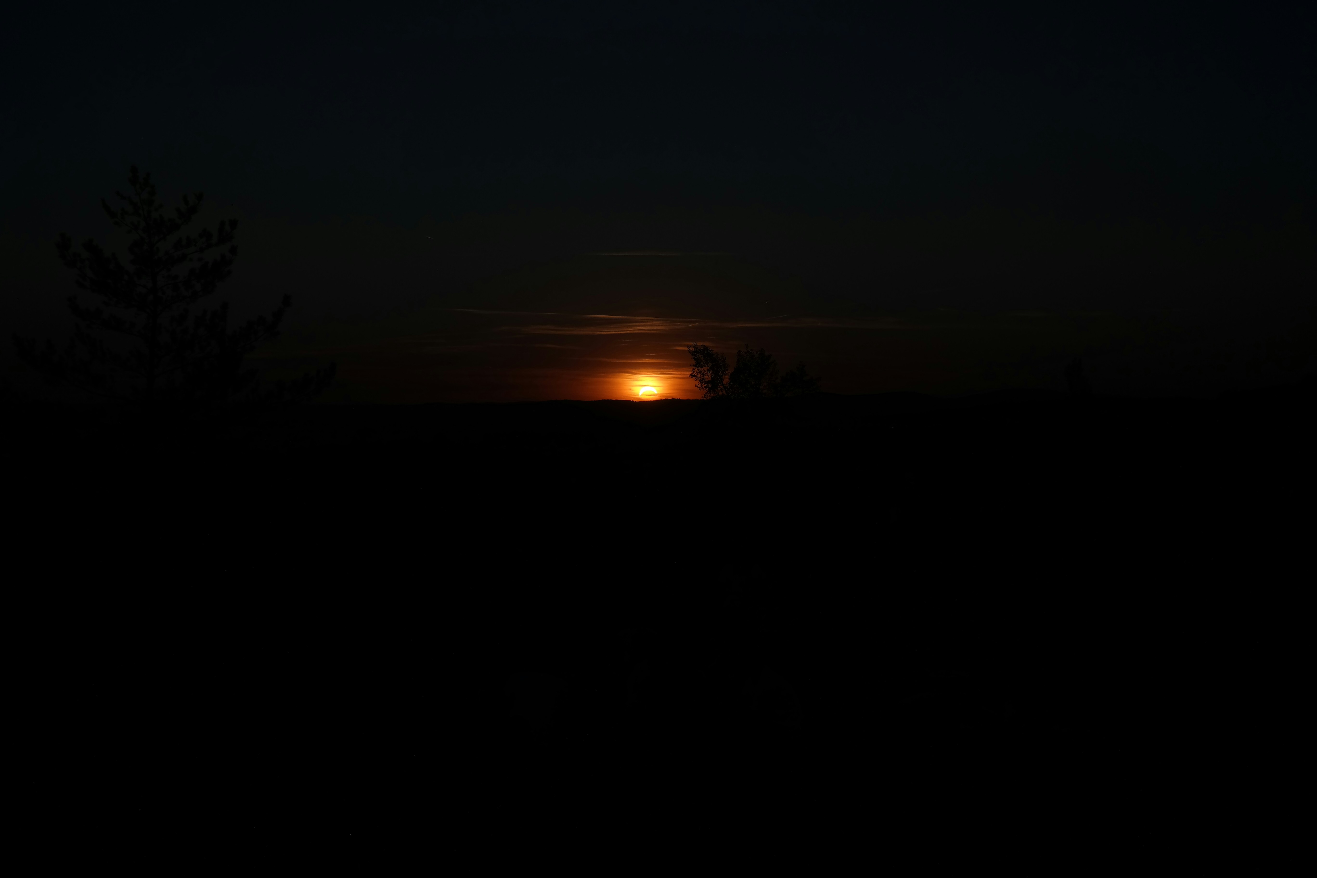 Dawn on the Horizon: Quiet Ember at the Edge of Night