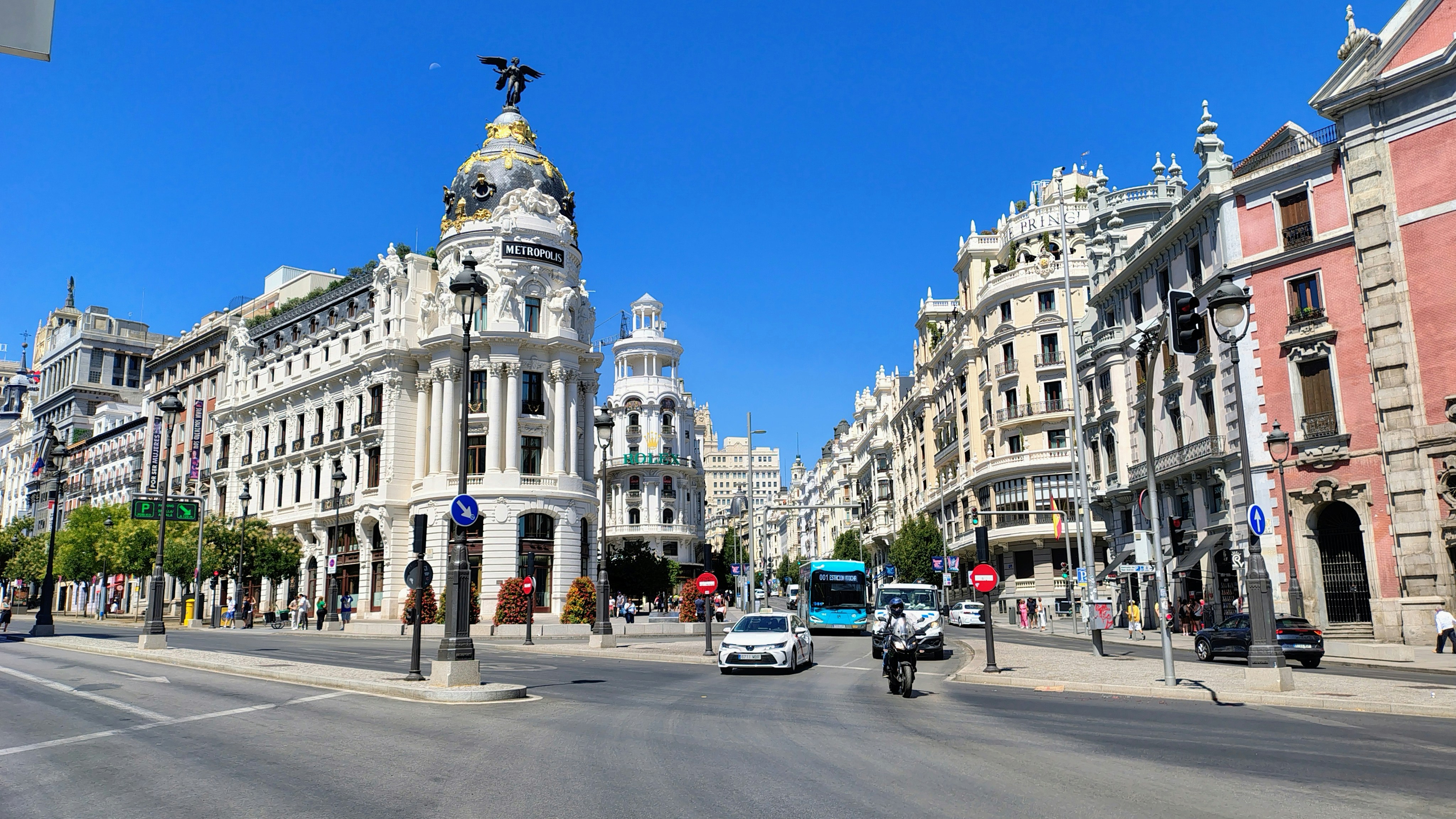 Gran Vía, Madrid, Spain